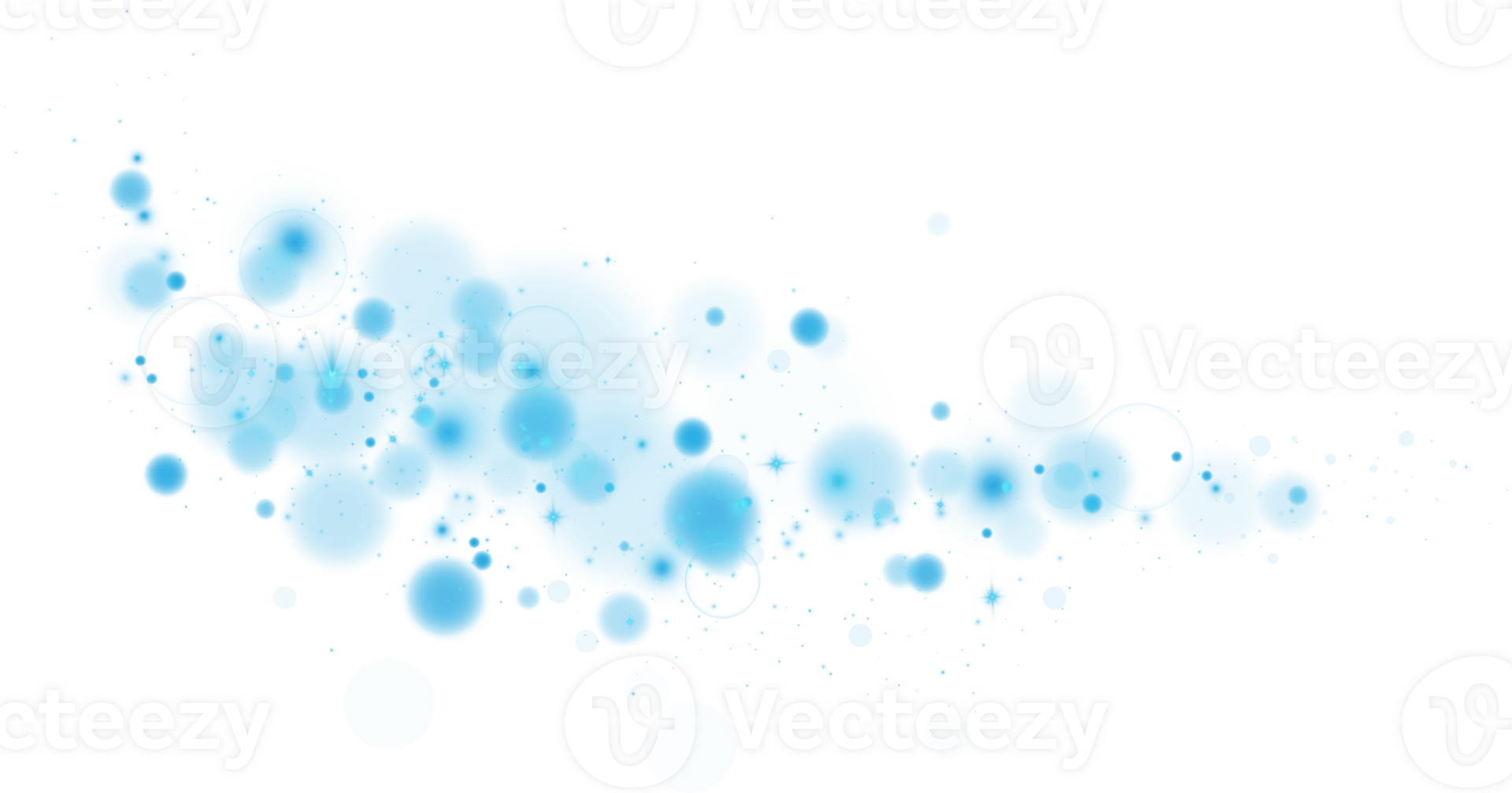 Golden shining bokeh lights with glowing particles on transparent background. PNG 23550975 PNG