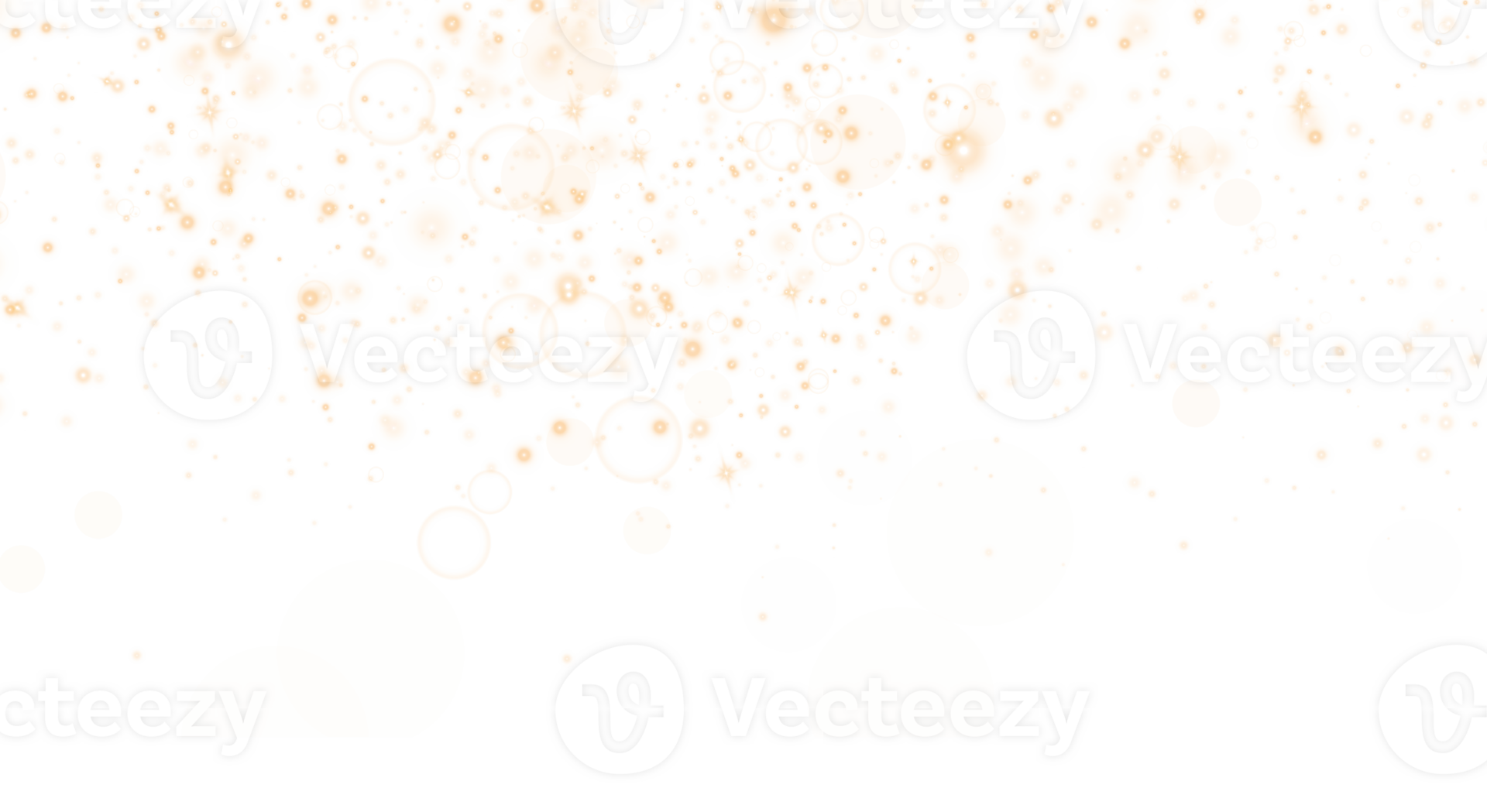 Abstract golden glitter wave illustration. Golden star dust sparkle particles isolated on ...