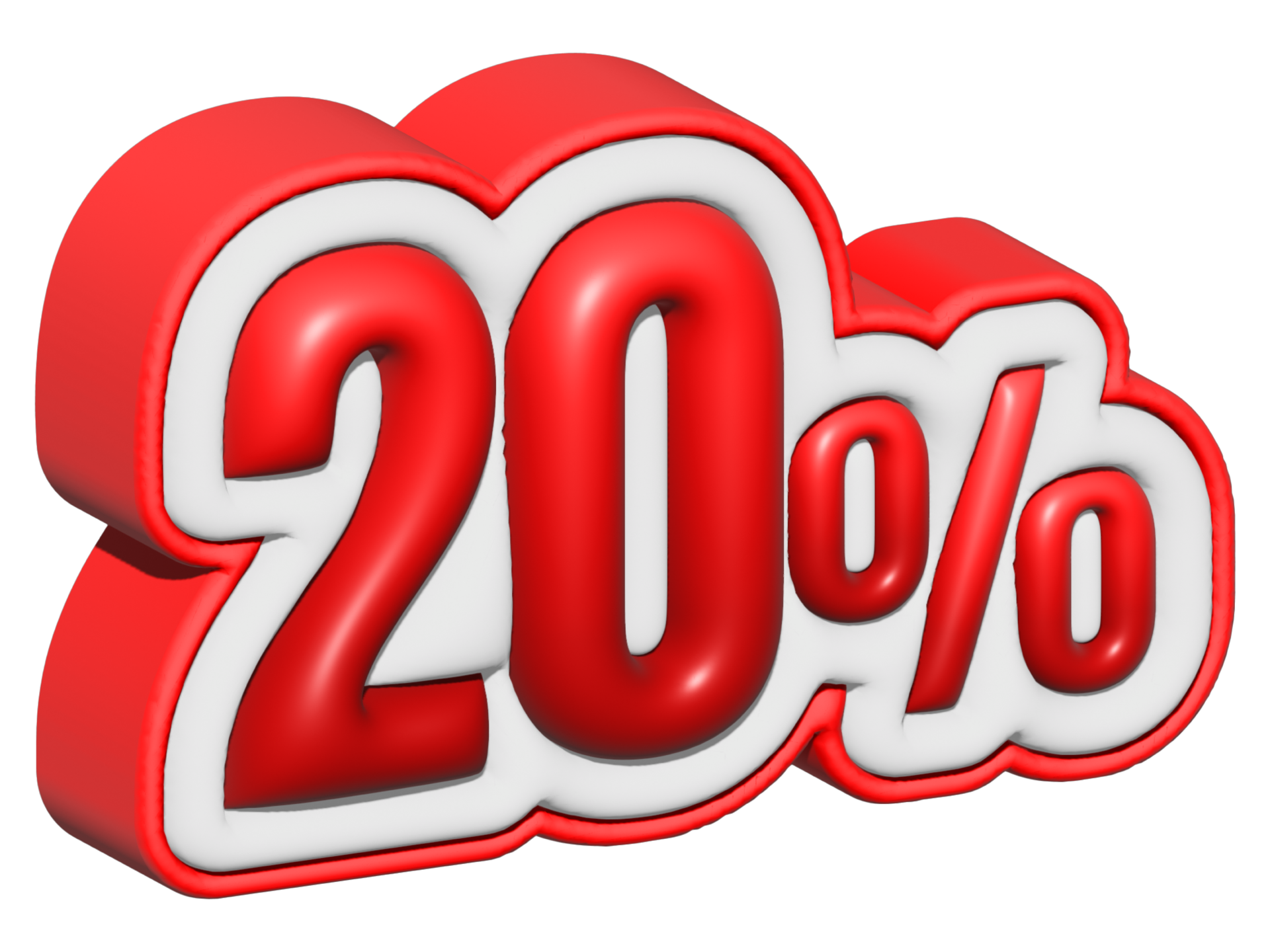 Free 20 3D Text 20 Percent Sale 20 Percent Discount On Red Color Up free-20-3d-text-20-percent-sale-20-percent-discount-on-red-color-up