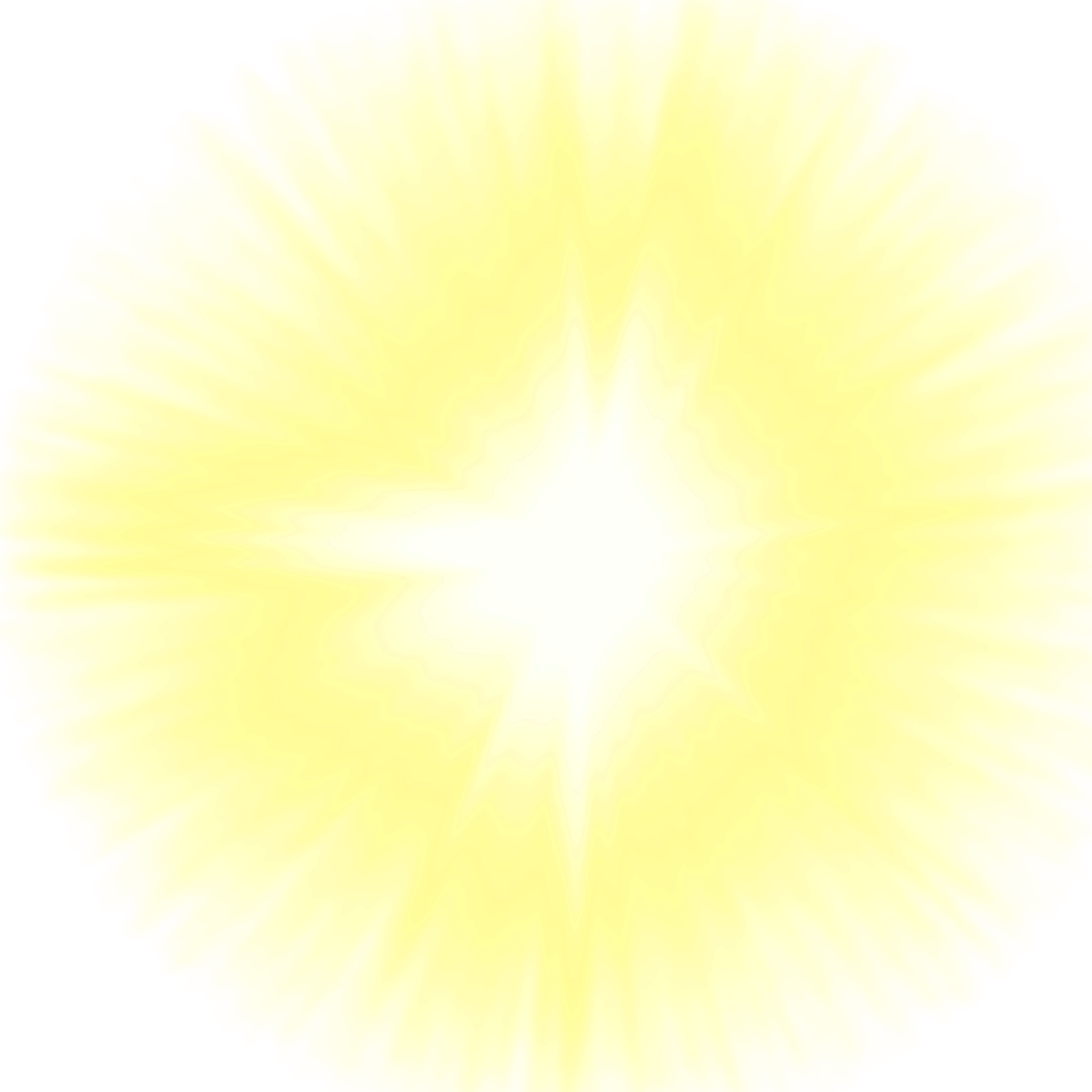 Realistic starburst lighting. Yellow sun rays and glow on transparent background. Glowing light ...