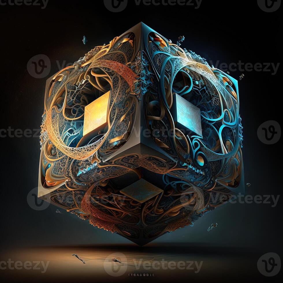 Tesseract Stock Photos, Images and Backgrounds for Free Download