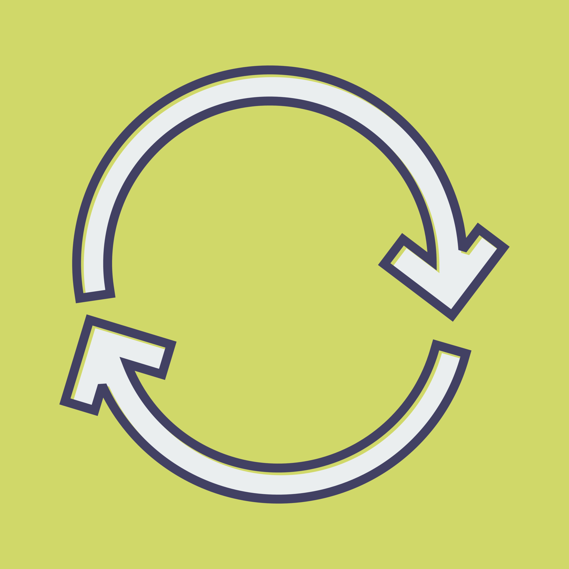 Repeat Vector Icon 23559300 Vector Art at Vecteezy