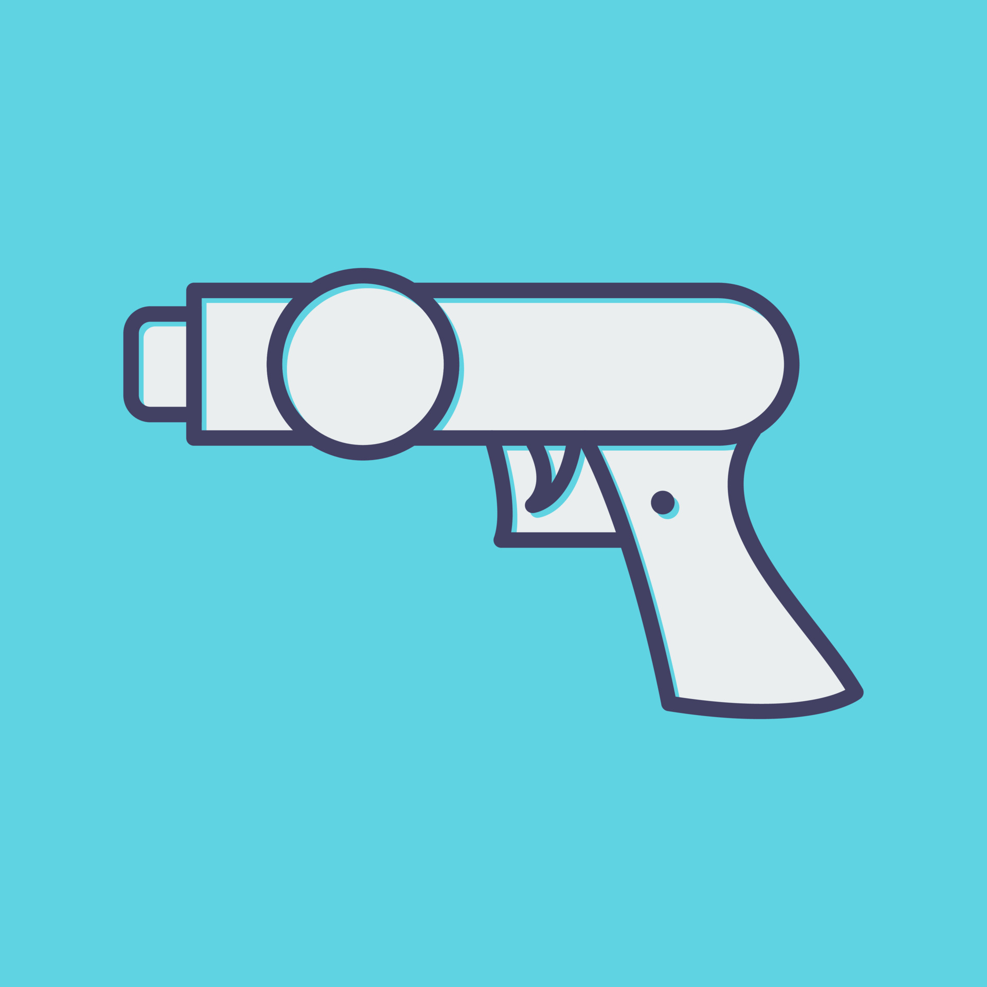 Space Gun Vector Icon 23559414 Vector Art At Vecteezy