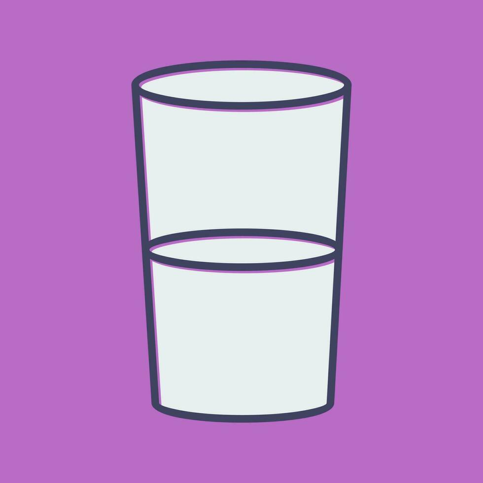 Water Glasses Vector Icon 23559894 Vector Art At Vecteezy