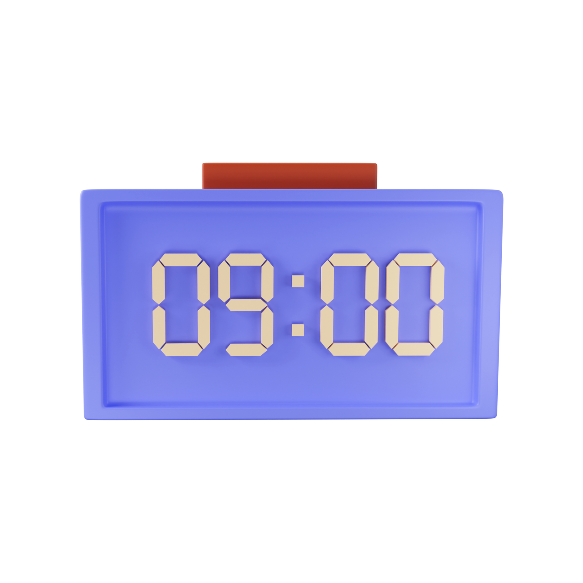 3D Illustration of Blue Digital Clock Display Icon. 23560595 PNG 3D Illustration of Blue Digital Clock Display Icon. 23560595 PNG