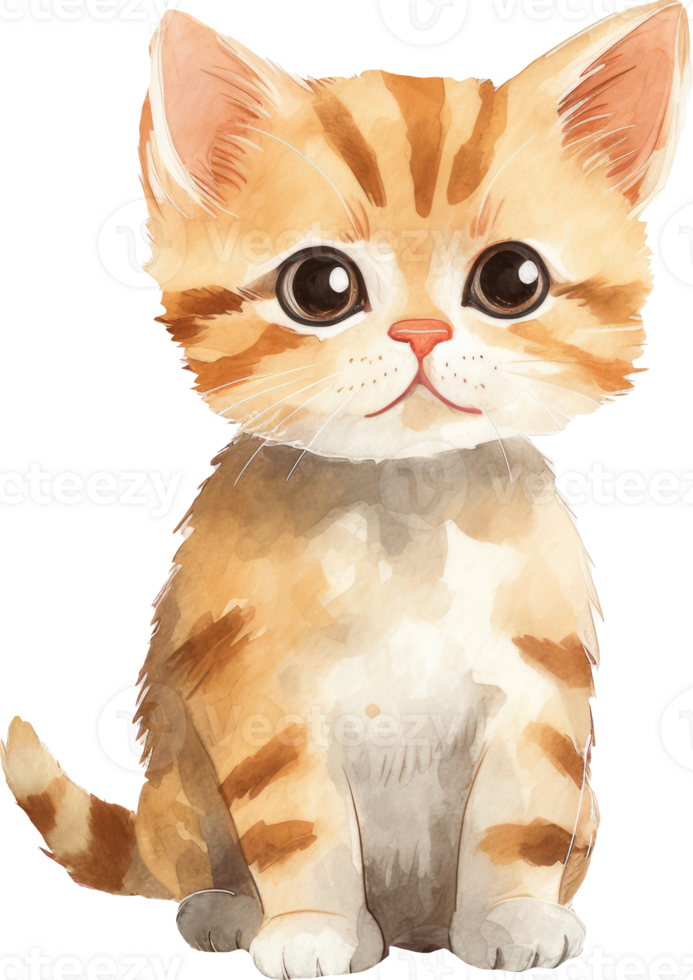 fofa gatinha gato aquarela. ai gerado 23564921 PNG fofa gatinha gato aquarela. ai gerado 23564921 PNG