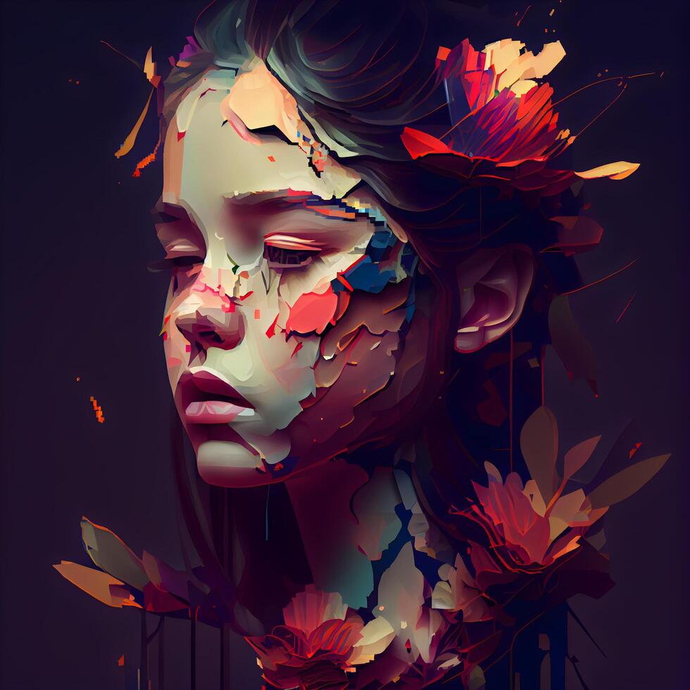 Abstract Portrait Stock Photos, Images and Backgrounds for Free Download