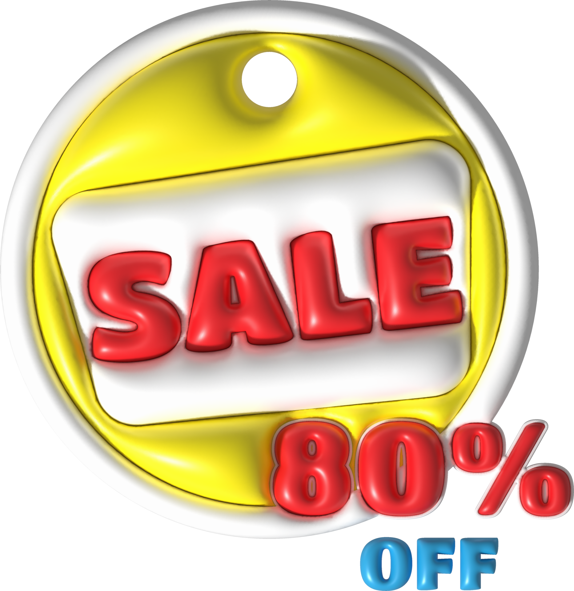 3d Illustration Sale Banner Template Design Sale Special Offer Up To 80