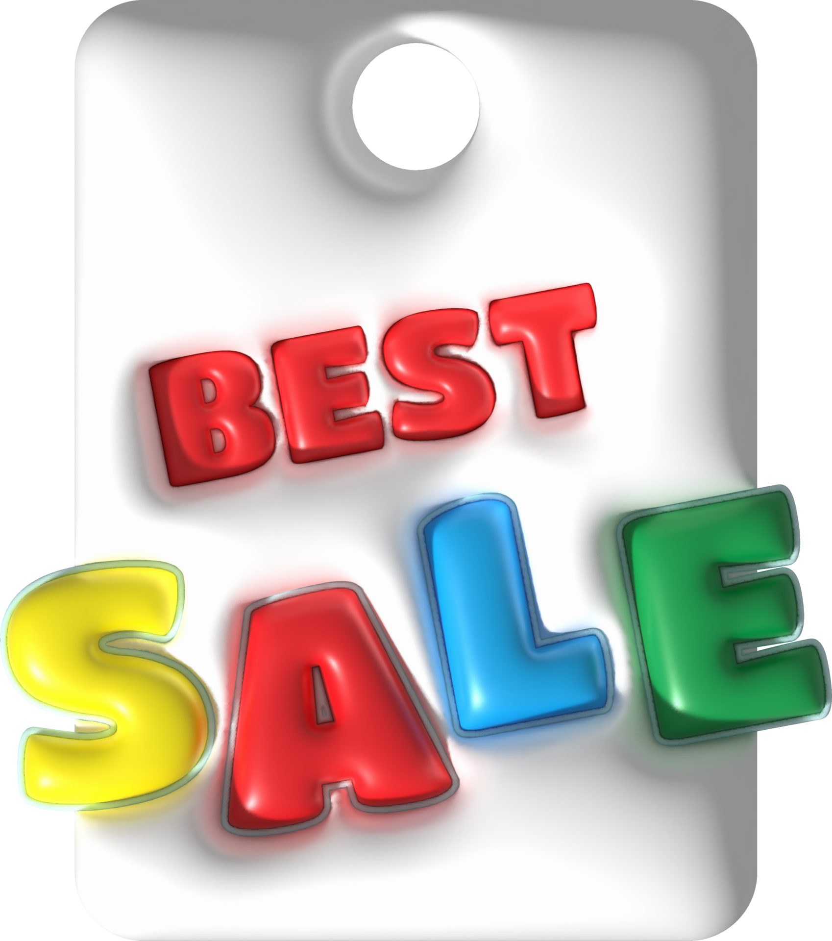 3d illustration Sale banner design,Shopping deal offer discount,Best sale. 23575950 PNG