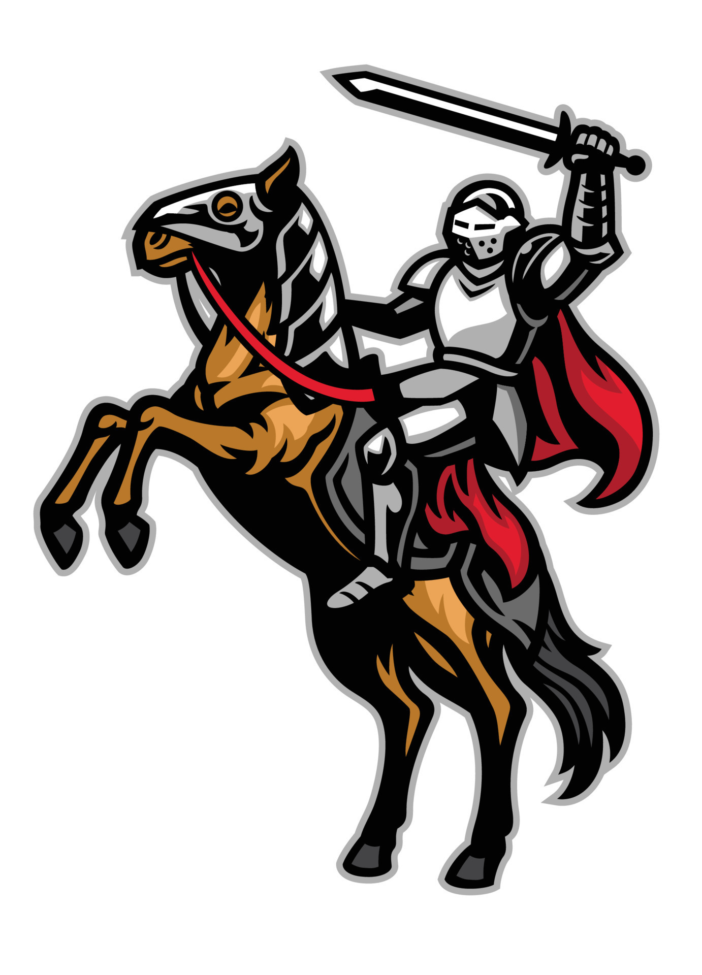knight mascot ride the horse 23577316 Vector Art at Vecteezy knight mascot ride the horse 23577316 Vector Art at Vecteezy
