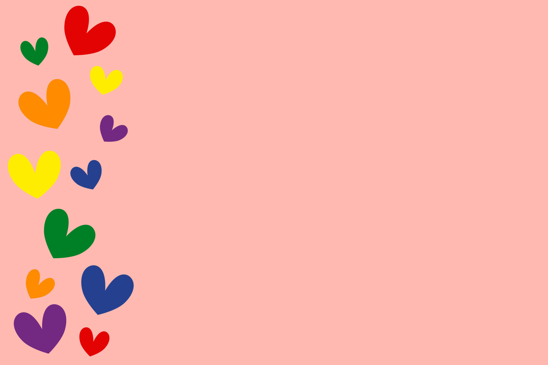 Pride month background LGBTQ Pride Flag Colours. Vector banner with ...