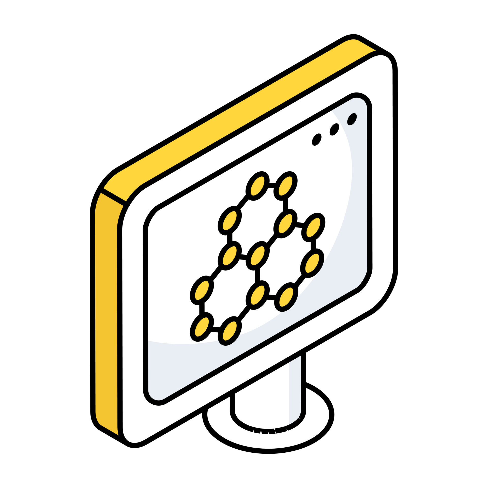 Webbrain Setting Configuration Development Management Icon Vector Flat Mind Gear
