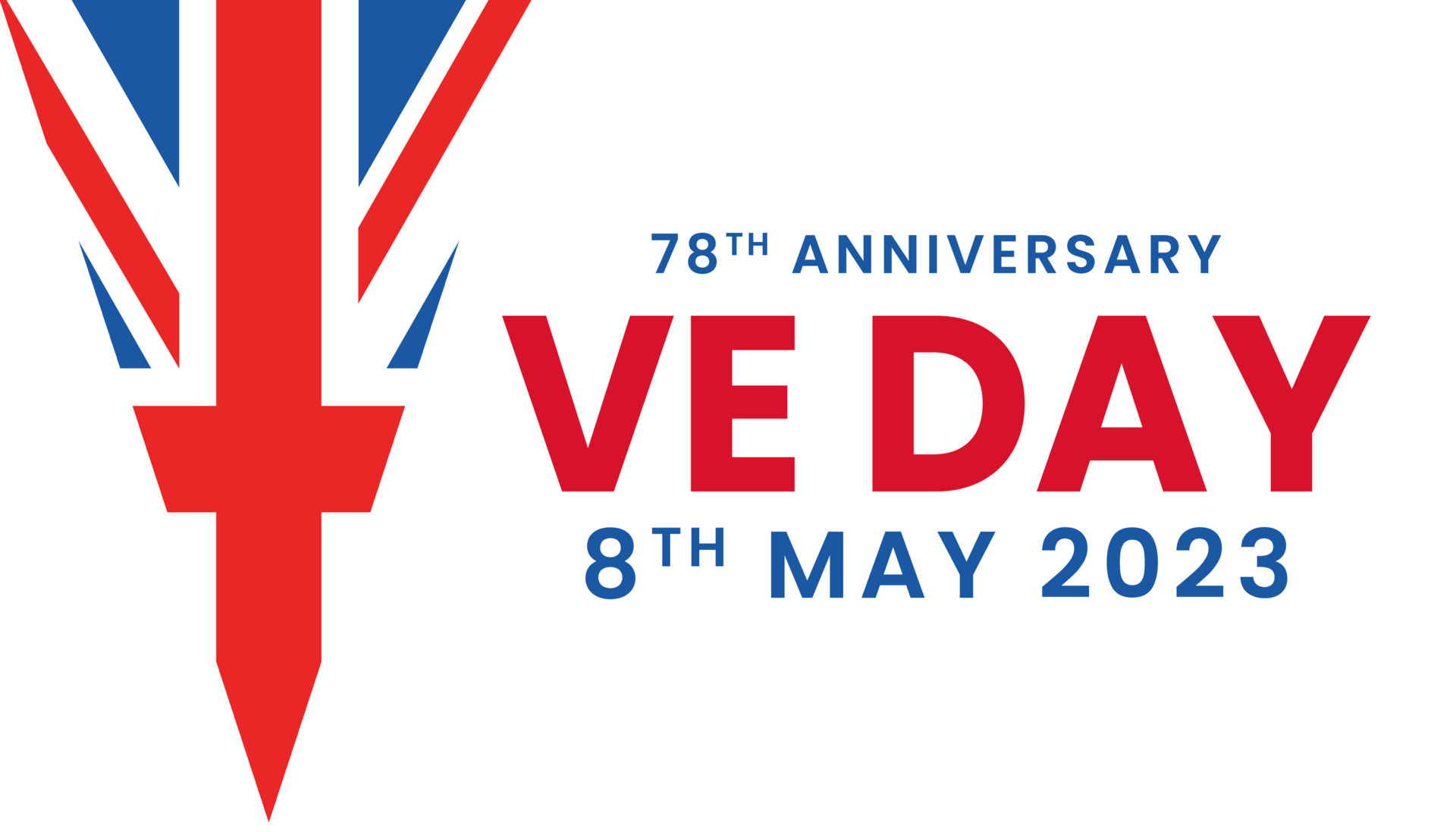 VE Day Victory Europe WW2 Anniversary 78th design. Ve Day 78th 2023 ... VE Day Victory Europe WW2 Anniversary 78th design. Ve Day 78th 2023 ...