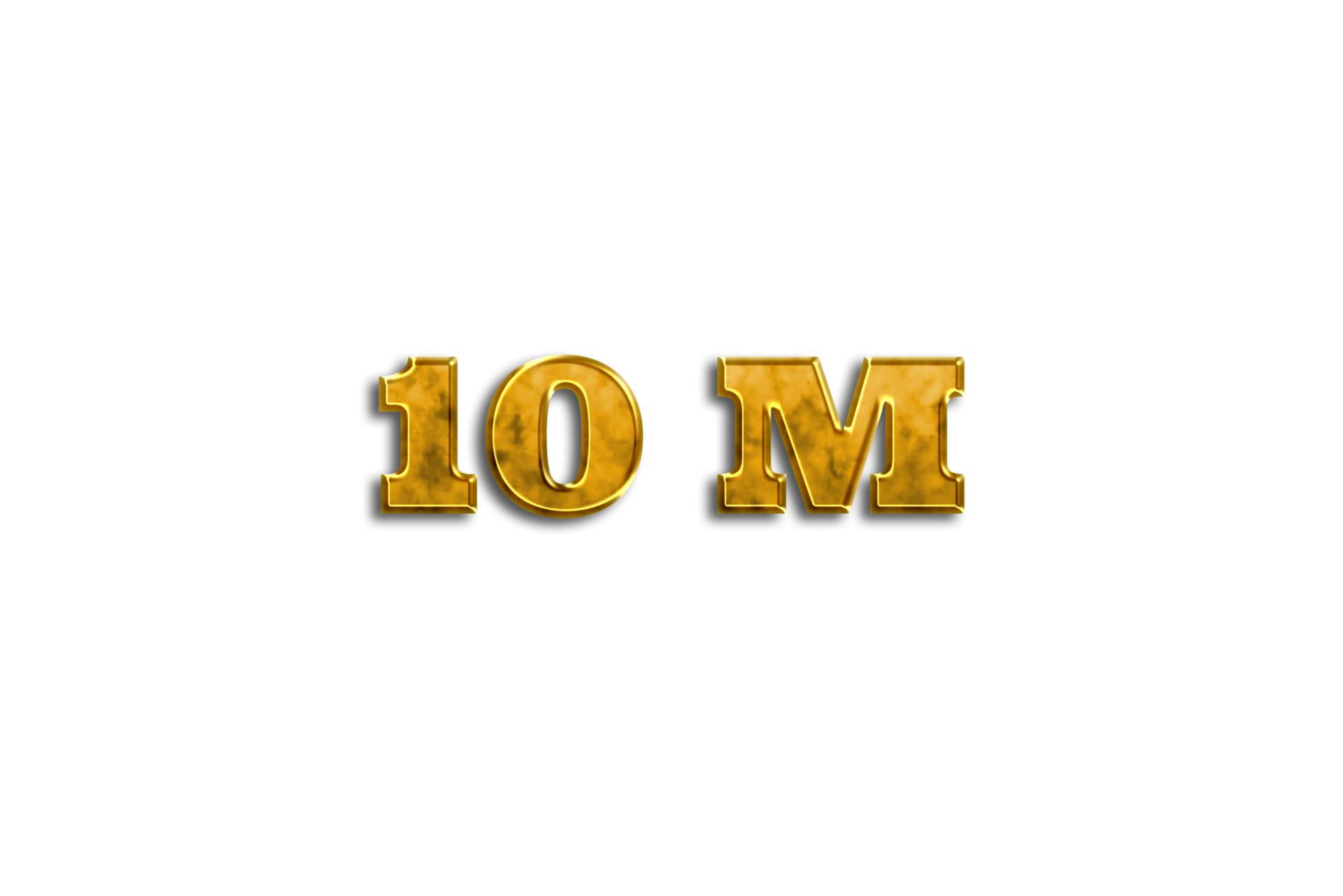 10 million subscribers celebration greeting Number with gold design ... 10 million subscribers celebration greeting Number with gold design ...