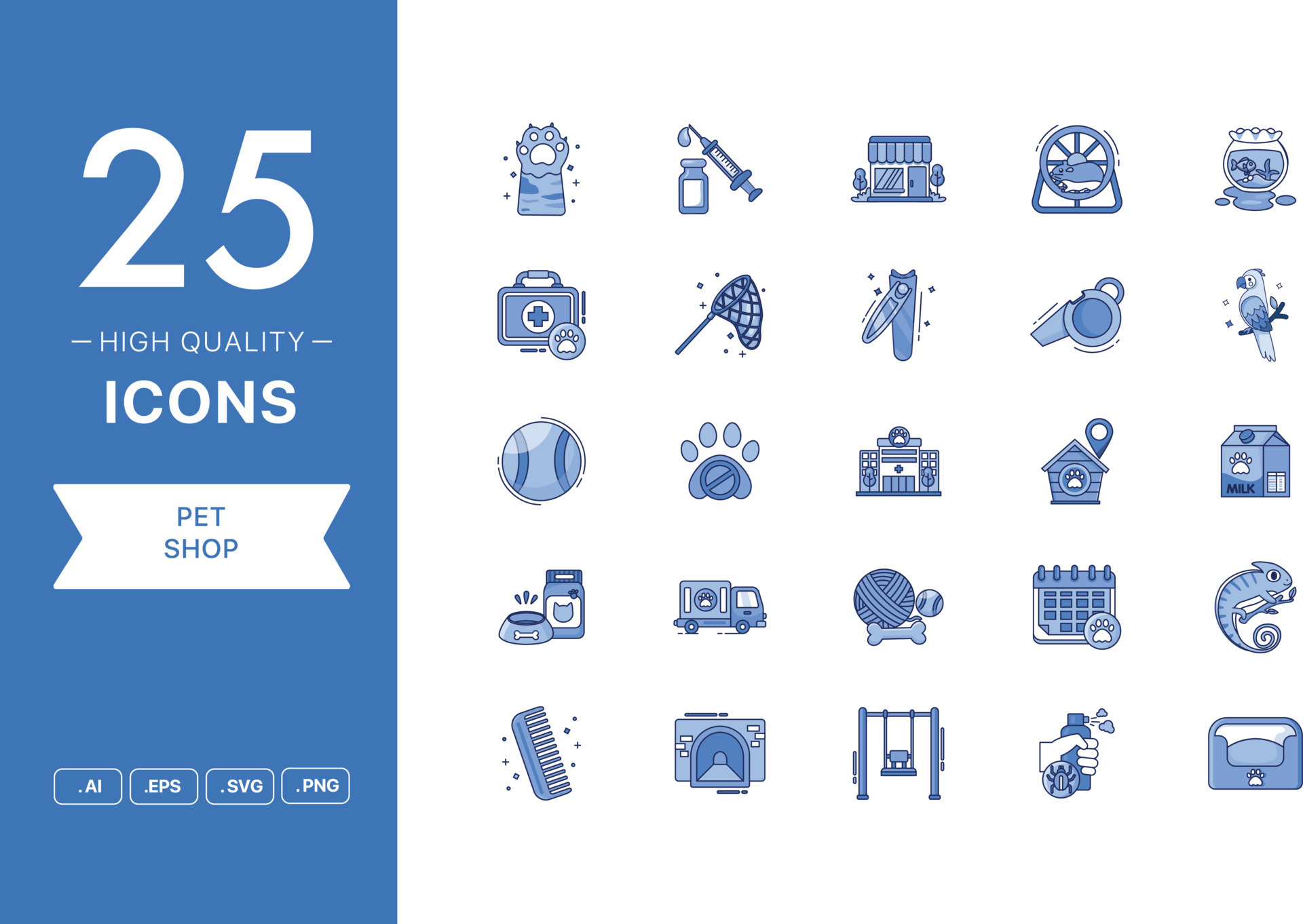 Vector set of Pet Shop icons 23604295 Vector Art at Vecteezy
