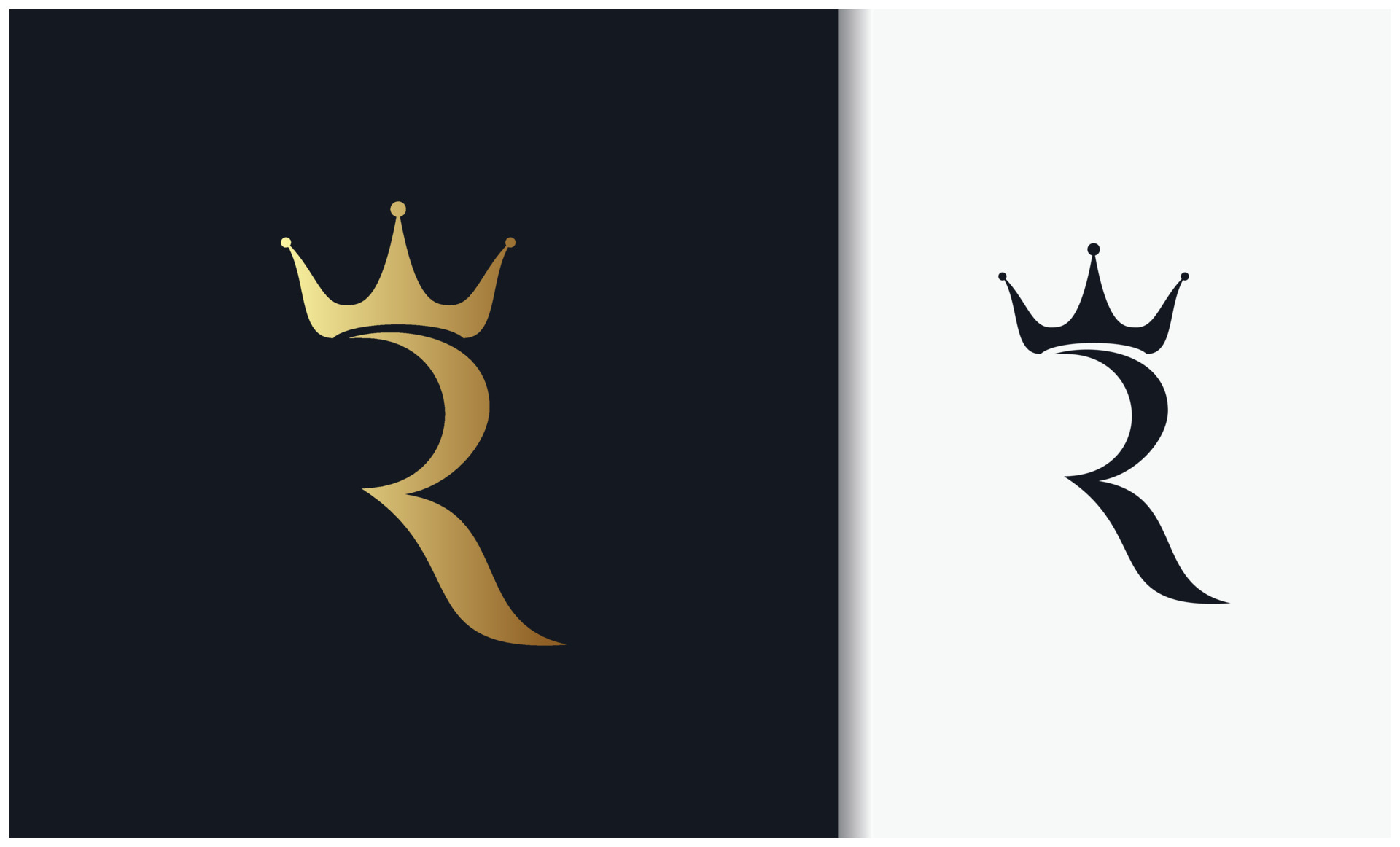 Letter R crown logo 23607907 Vector Art at Vecteezy Letter R crown logo 23607907 Vector Art at Vecteezy