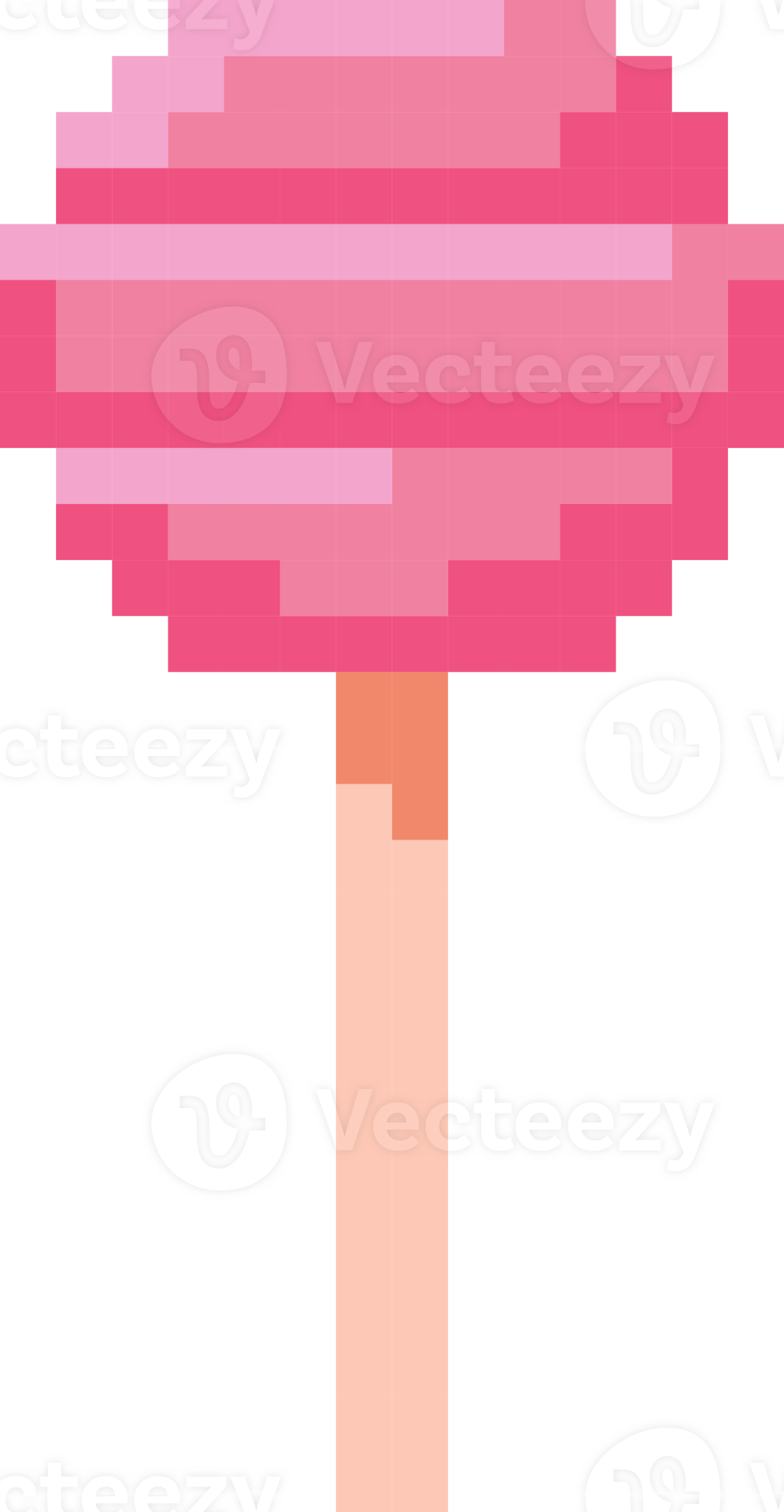 Lollipop Pixel Icon 23611444 Png