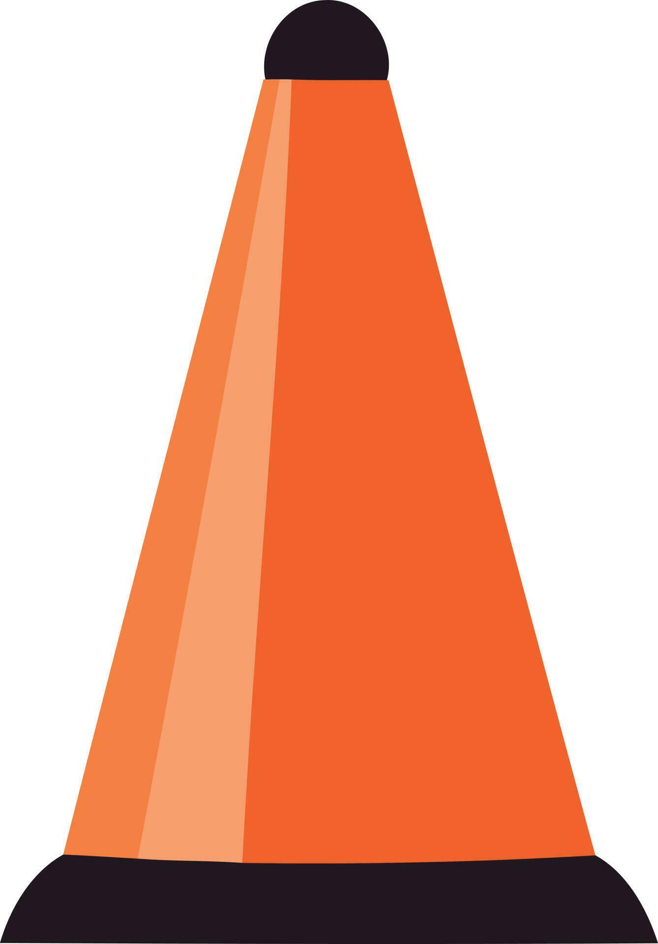 Orange Traffic Cone Object 23621286 Vector Art At Vecteezy