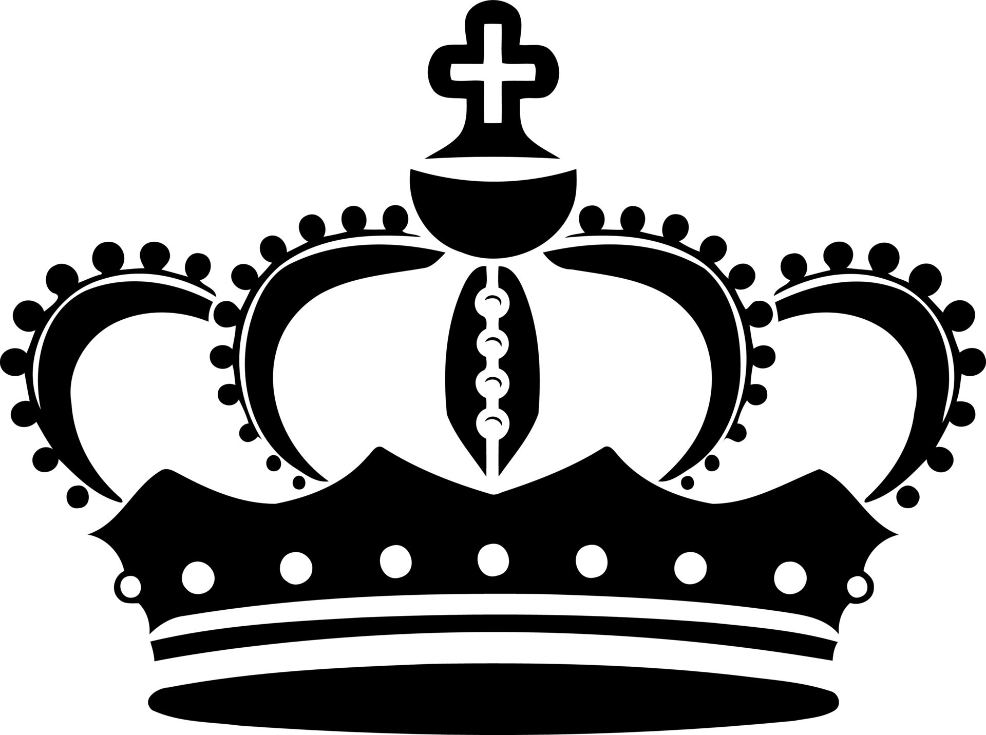 black and white silhouette crown object 23621583 Vector Art at Vecteezy black and white silhouette crown object 23621583 Vector Art at Vecteezy