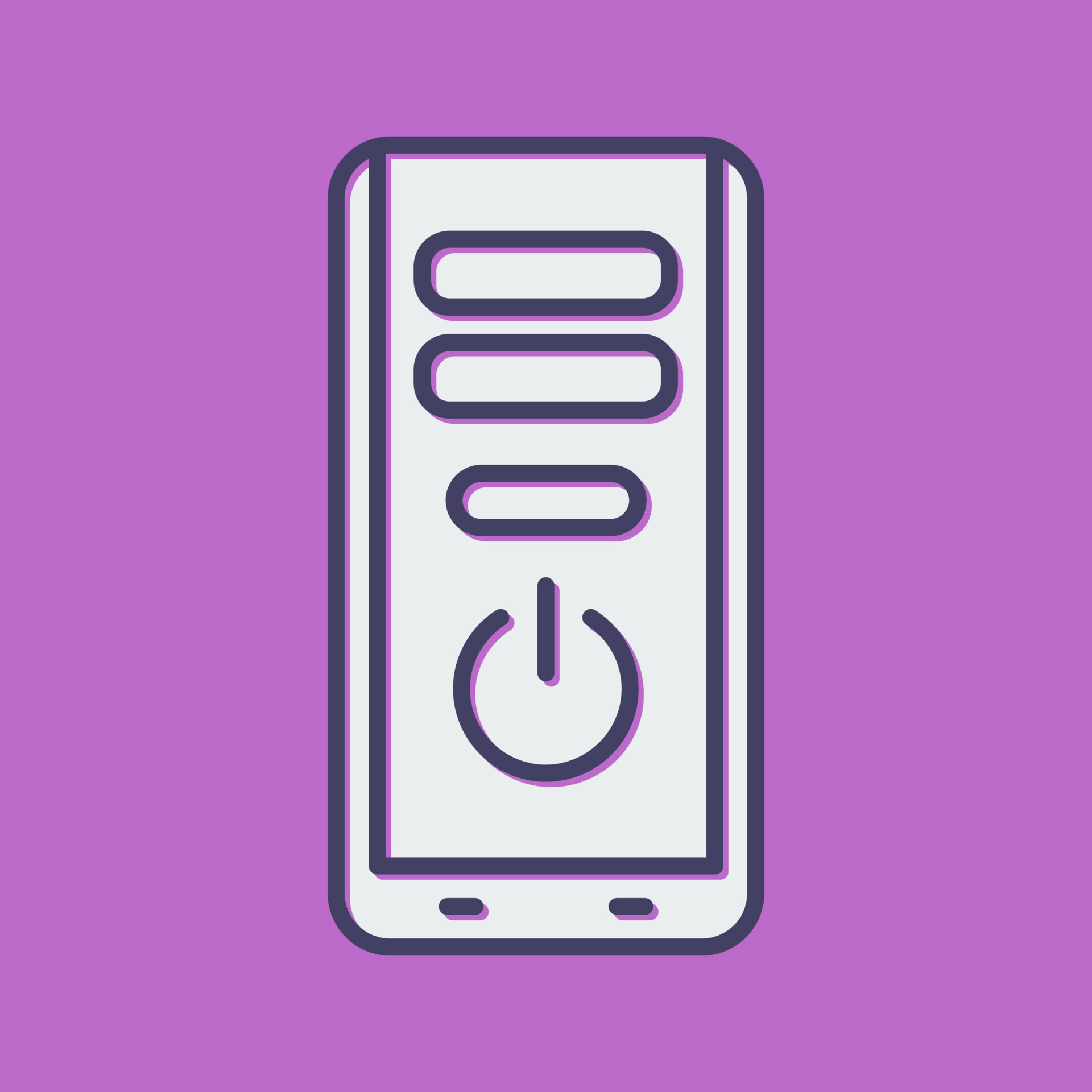 Computer Tower Vector Icon 23623785 Vector Art At Vecteezy