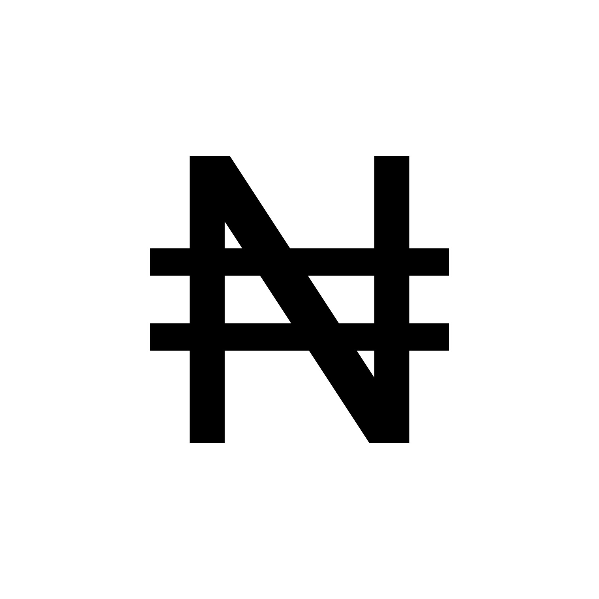 Naira sign of Nigeria vector icon illustration 23628187 Vector Art at Vecteezy