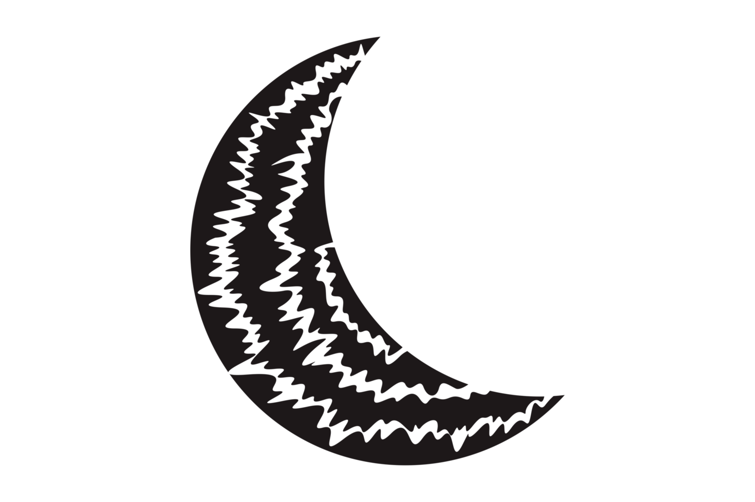 Black Crescent Moon Ornament On Transparent Background 23629897 PNG Black Crescent Moon Ornament On Transparent Background 23629897 PNG