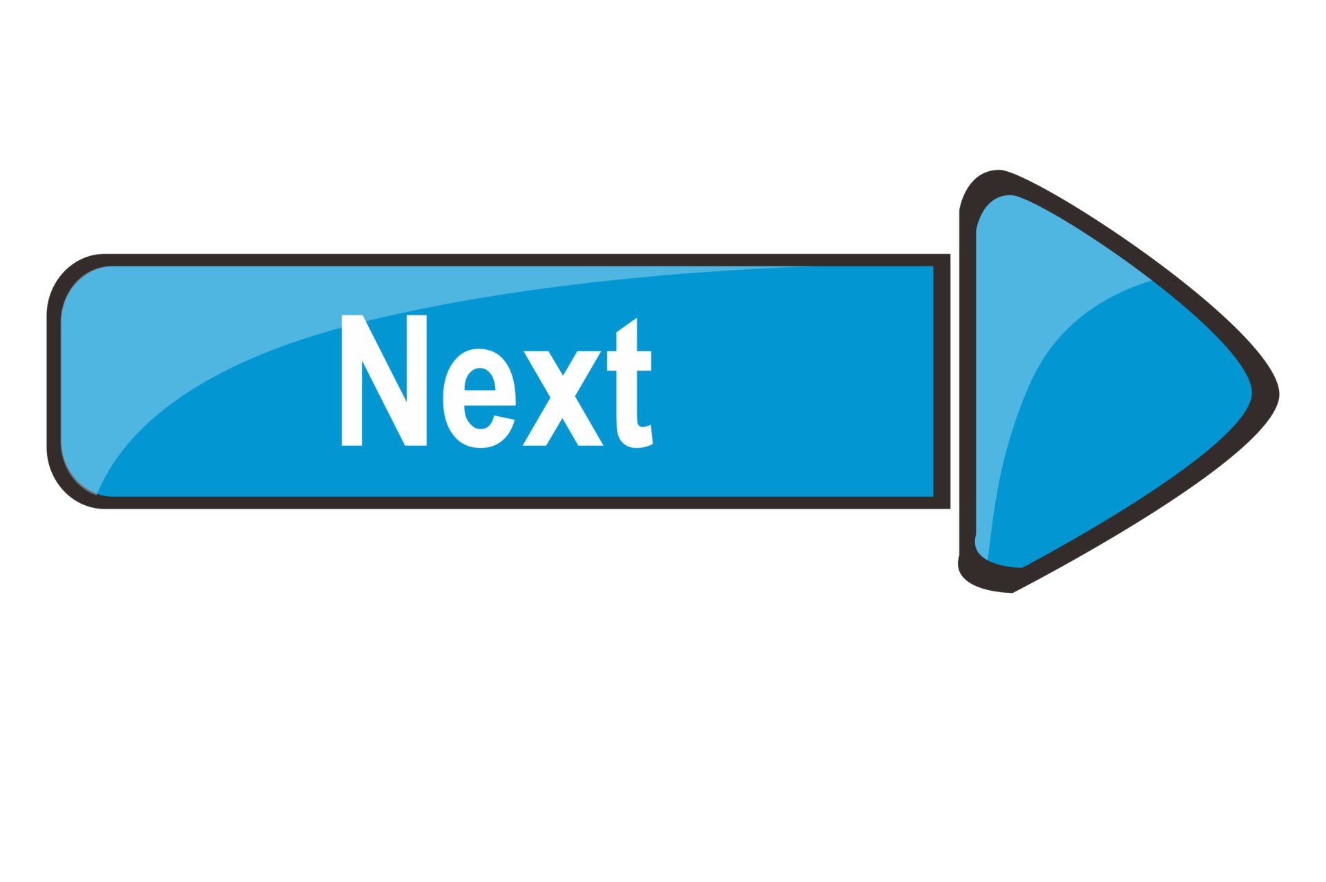 Web Button Icon - Next Button 23630253 PNG