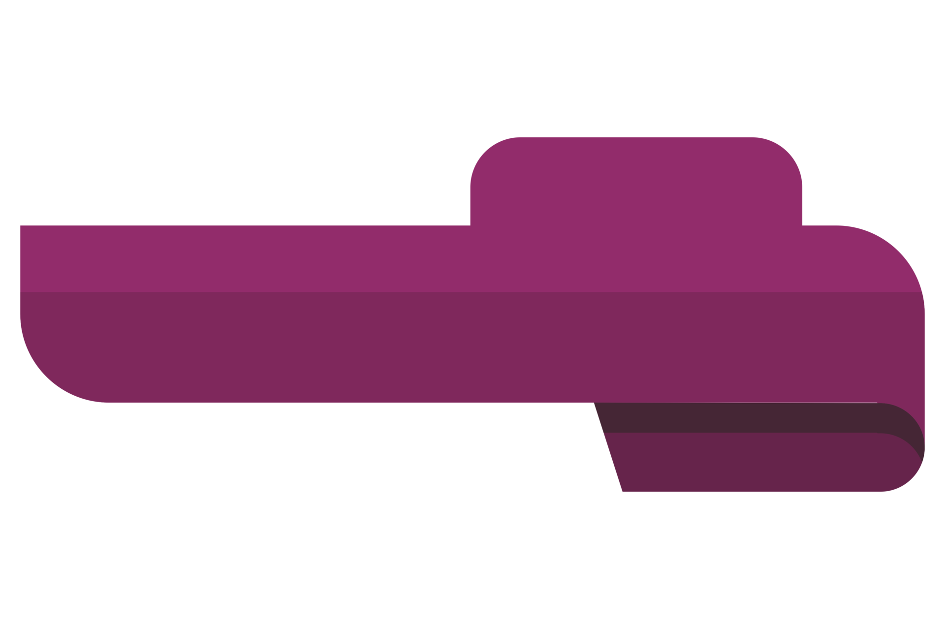 Purple Flat Text Box Button Element With Transparent Background 23630338 PNG