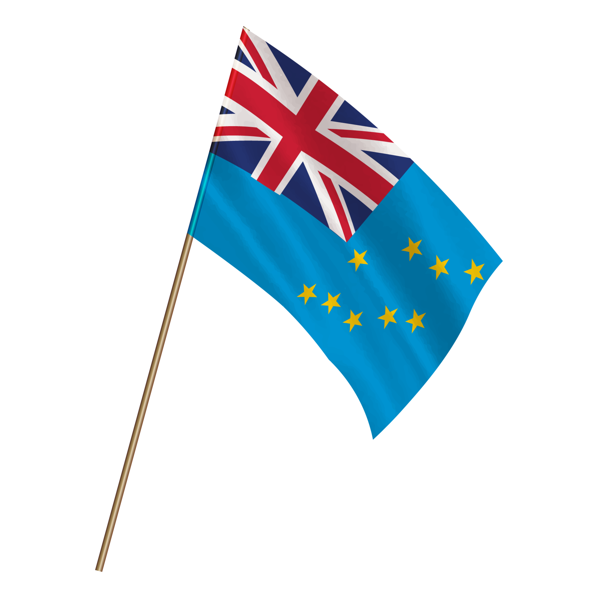 Isolated national flag of Tuvalu 23636356 PNG Isolated national flag of Tuvalu 23636356 PNG