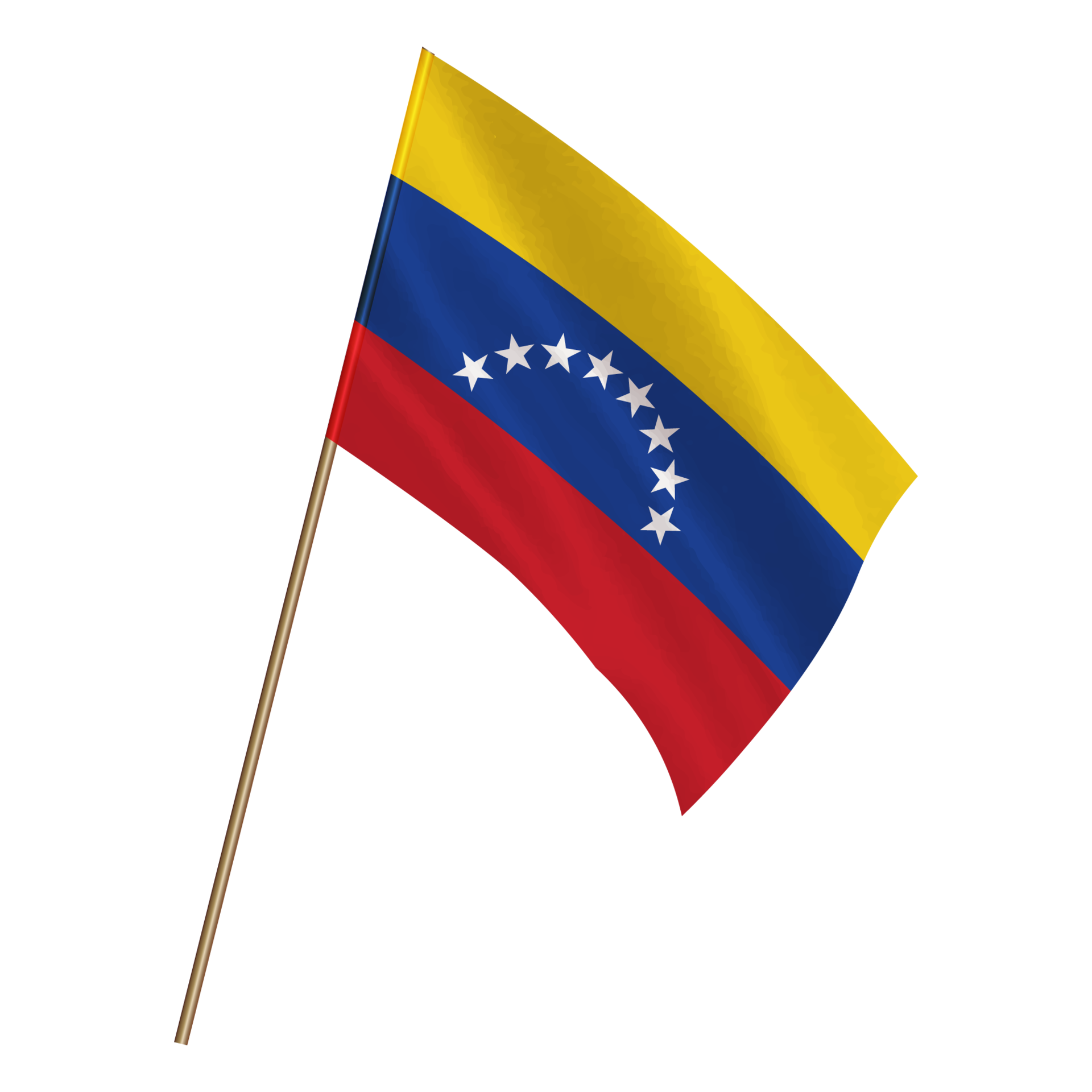 Isolated national flag of Venezuela 23636372 PNG Isolated national flag of Venezuela 23636372 PNG