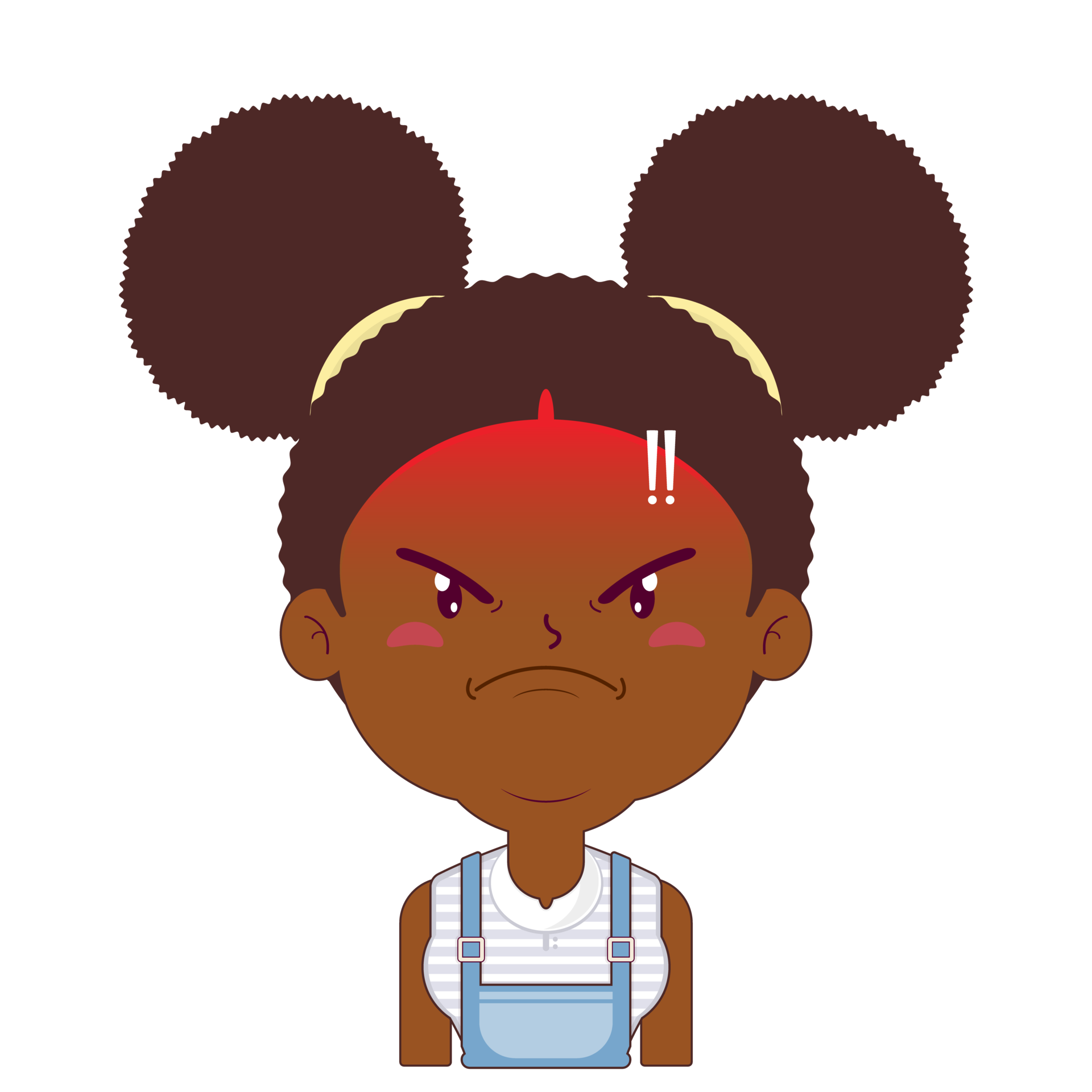 Angry Black Woman Cartoon
