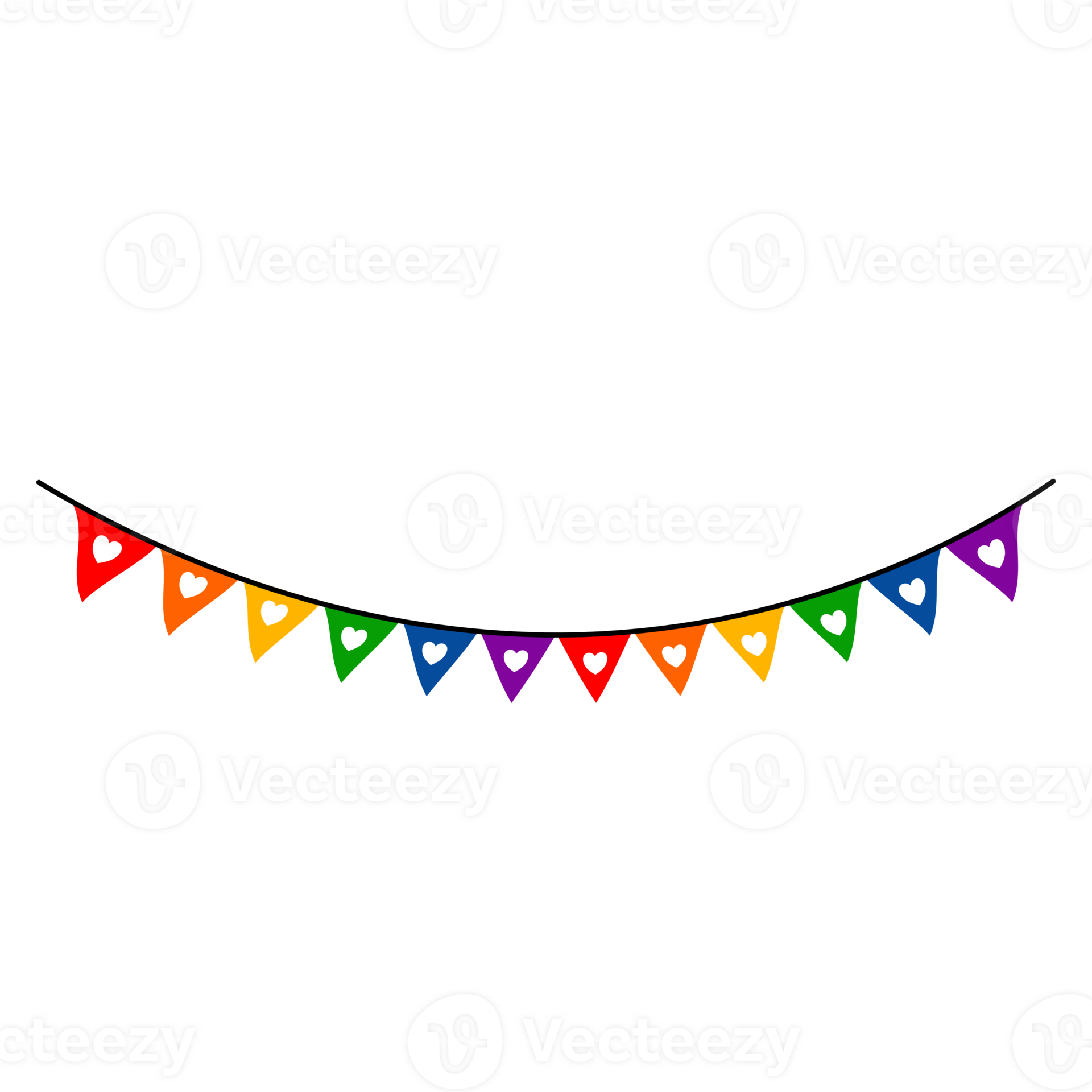 Flags colorful arrange horizontally curve and white heart 23639798 PNG Flags colorful arrange horizontally curve and white heart 23639798 PNG