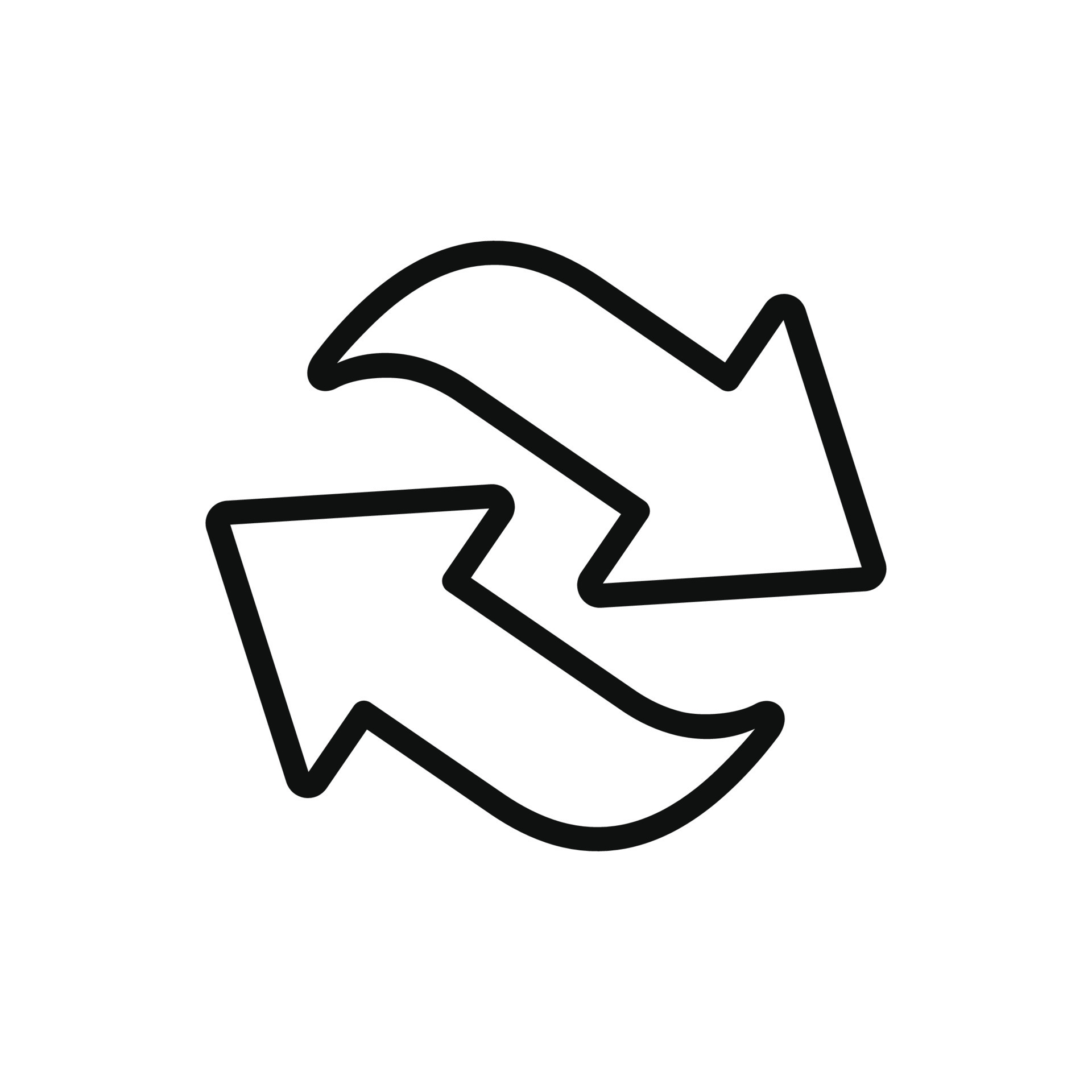 Reverse Arrow Icon Isolated On White Background 23642790 Vector Art At