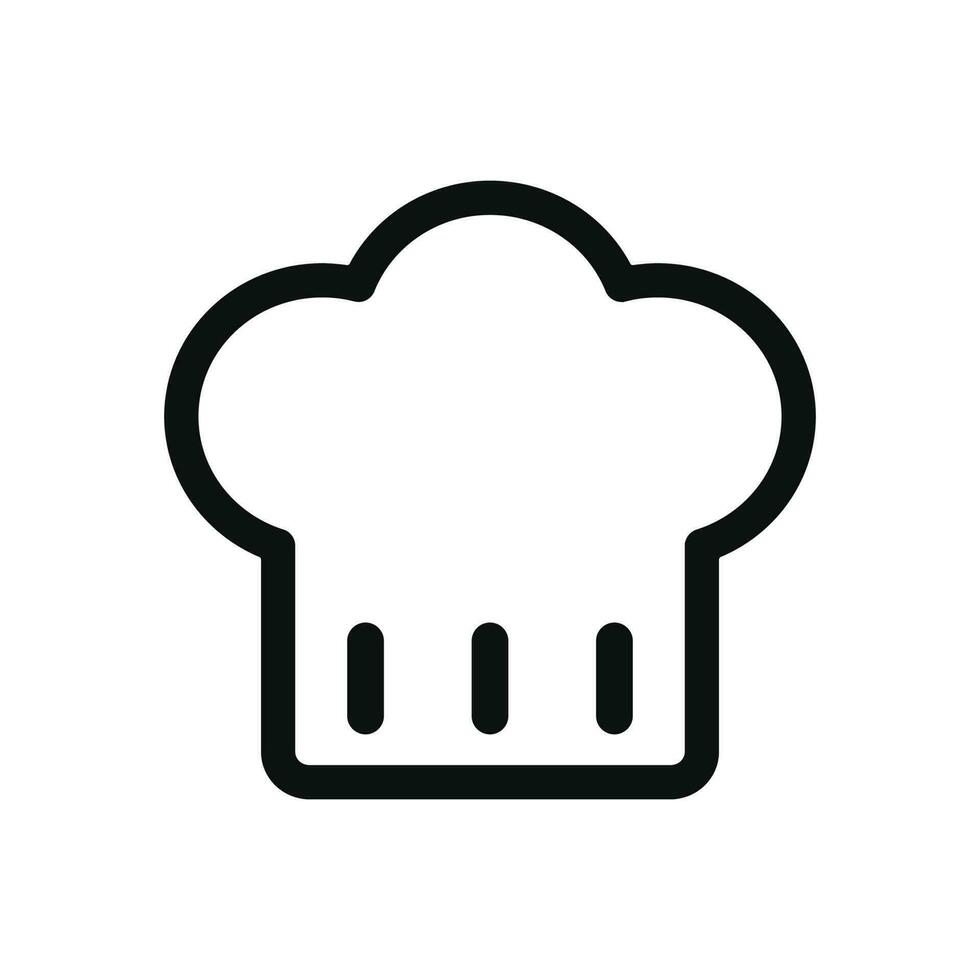 Chef hat icon isolated on white background 23642800 Vector Art at Vecteezy Chef hat icon isolated on white background 23642800 Vector Art at Vecteezy