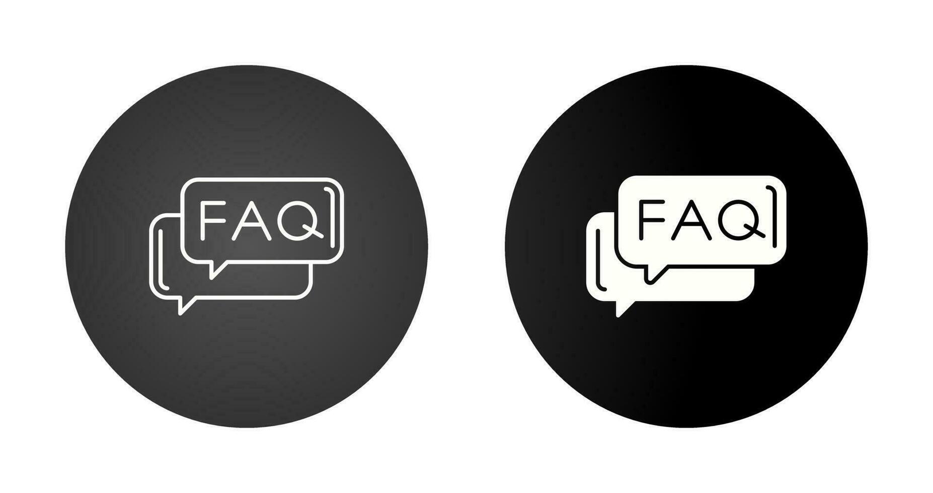 FAQ Vector Icon 23644430 Vector Art at Vecteezy