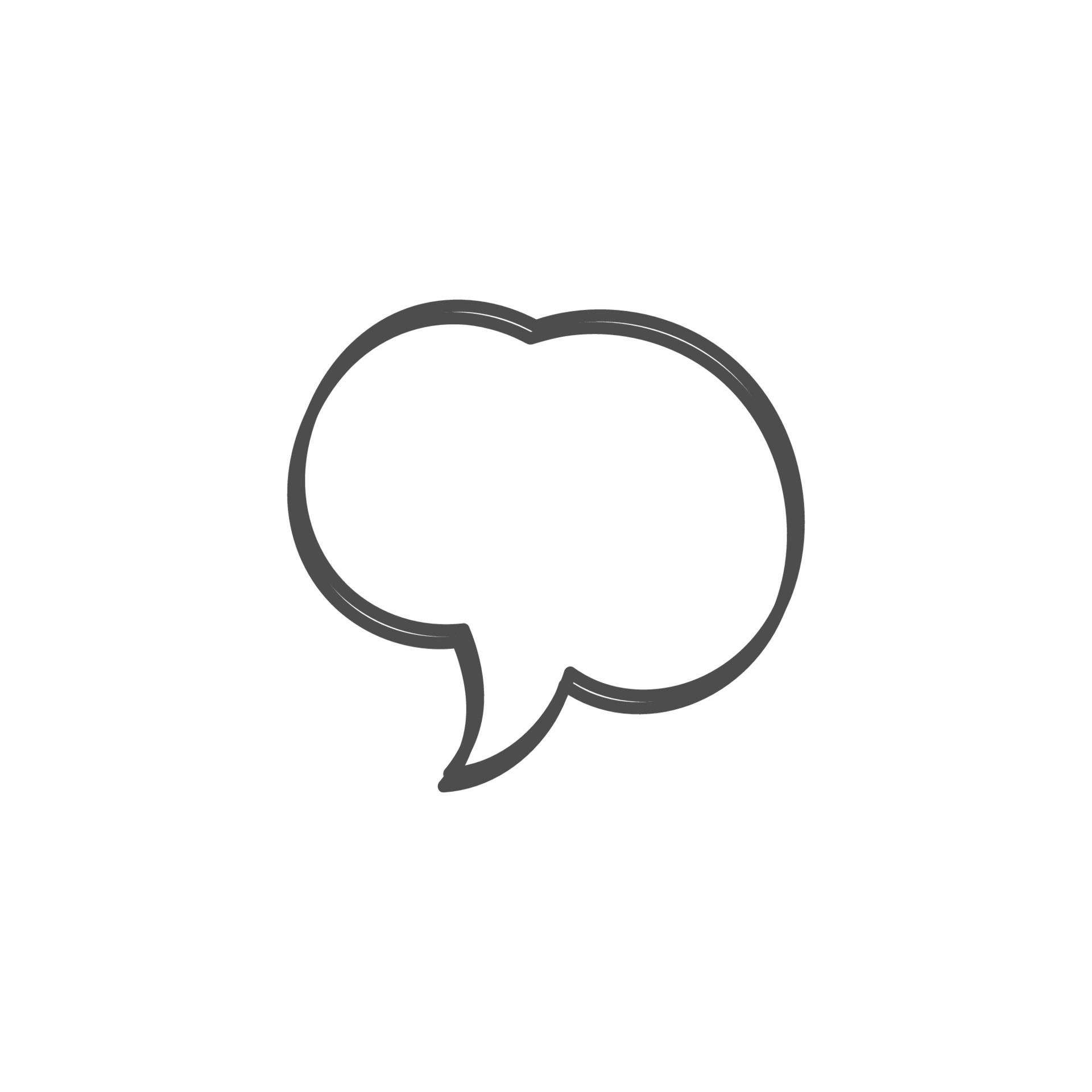 speech bubble and message simple icon 23645179 Vector Art at Vecteezy