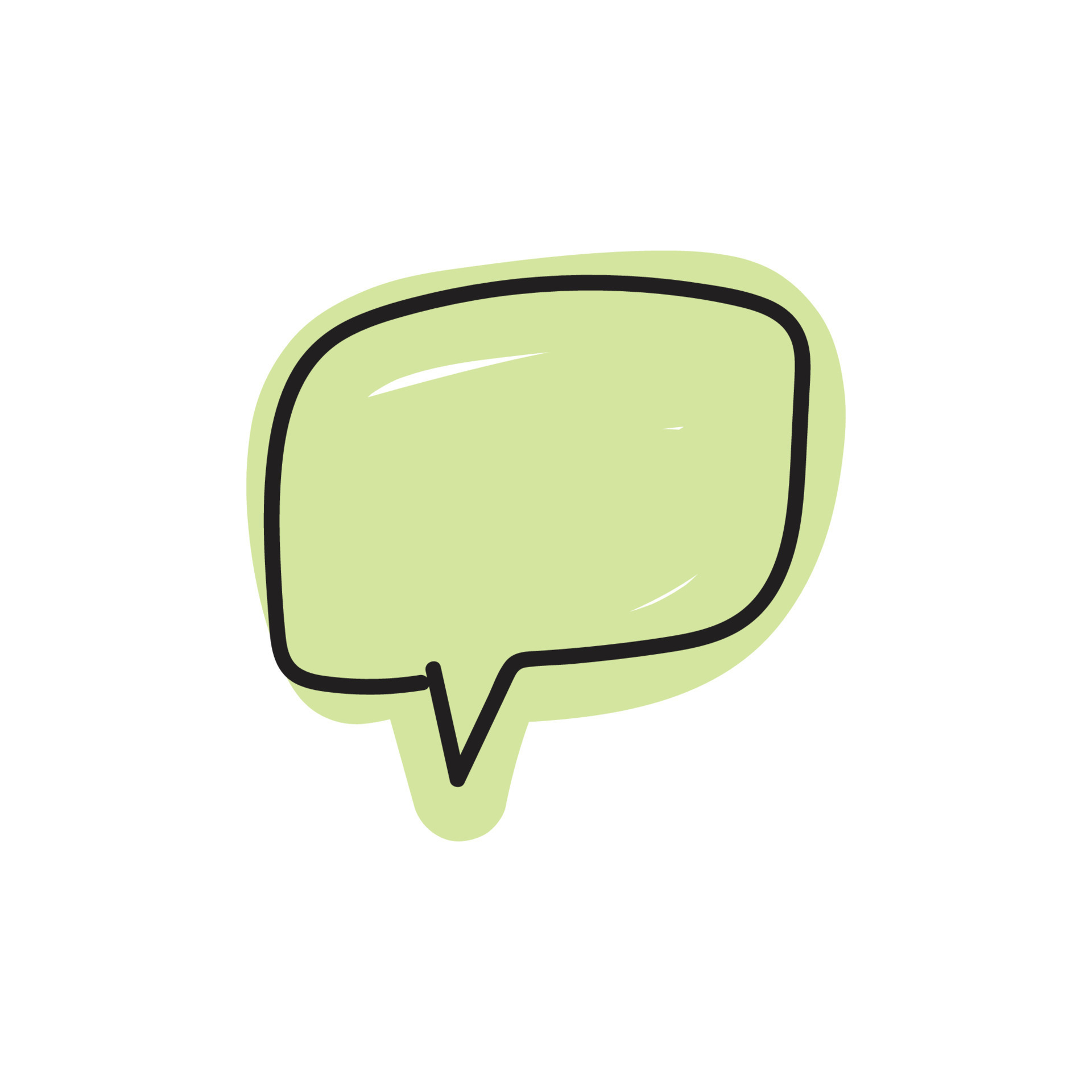 speech bubble and message simple icon 23645182 Vector Art at Vecteezy
