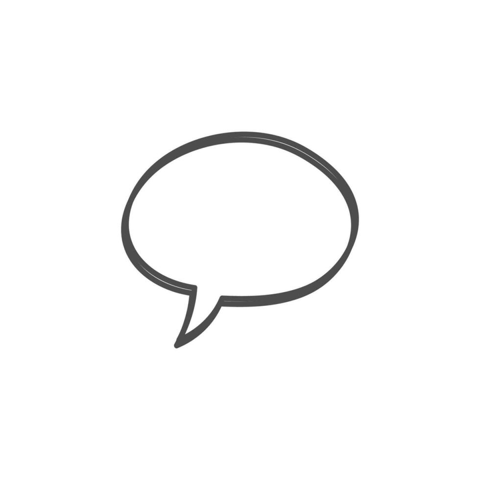speech bubble and message simple icon 23645200 Vector Art at Vecteezy
