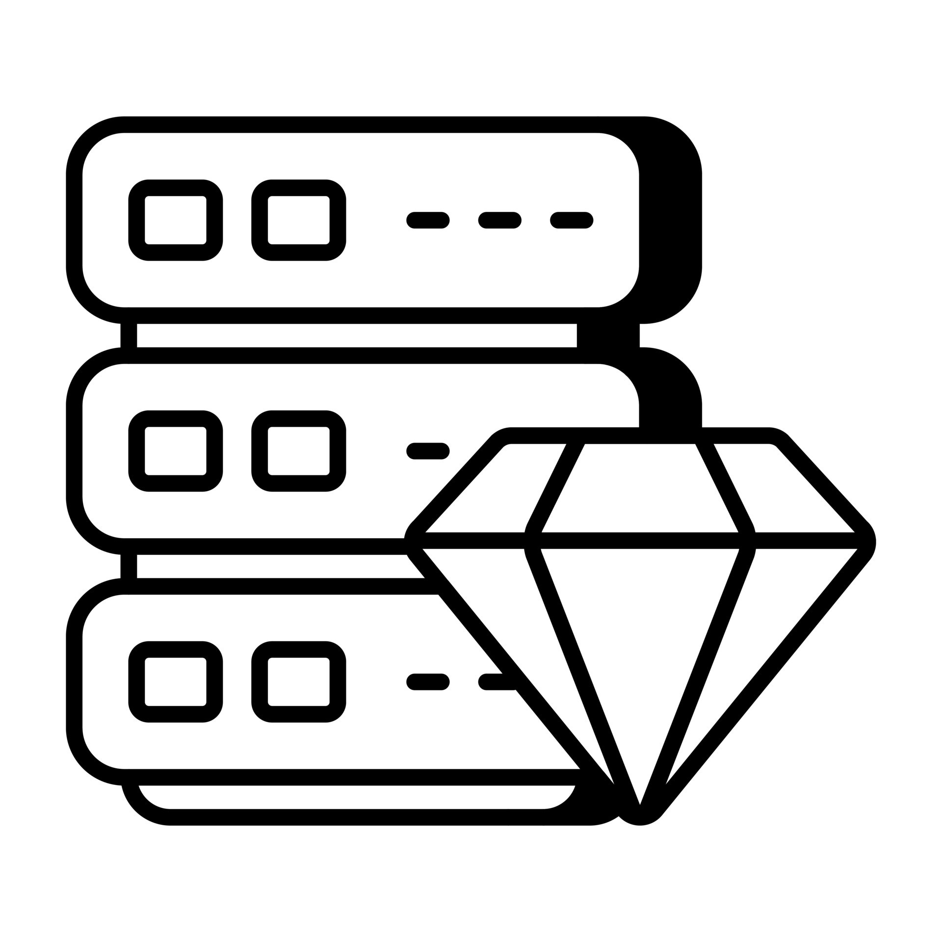 An icon design of premium server 23647454 Vector Art at Vecteezy