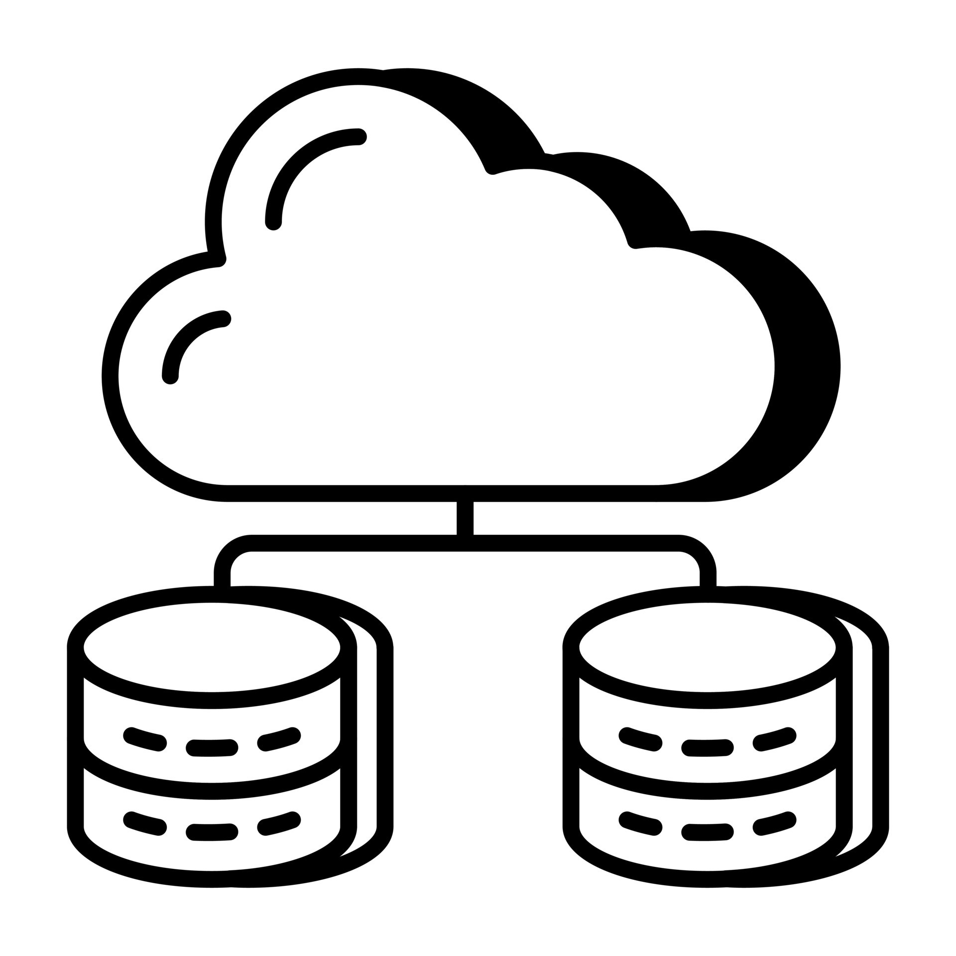 A unique design icon of cloud database 23647607 Vector Art at Vecteezy