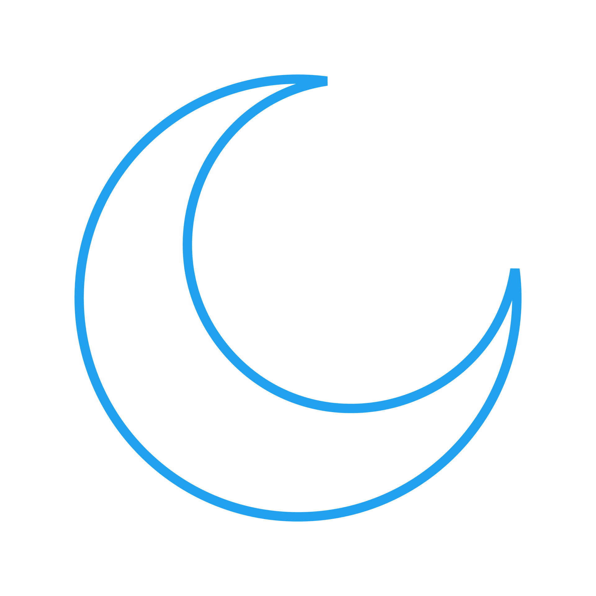 Half Moon Vector Icon 23647896 Vector Art At Vecteezy