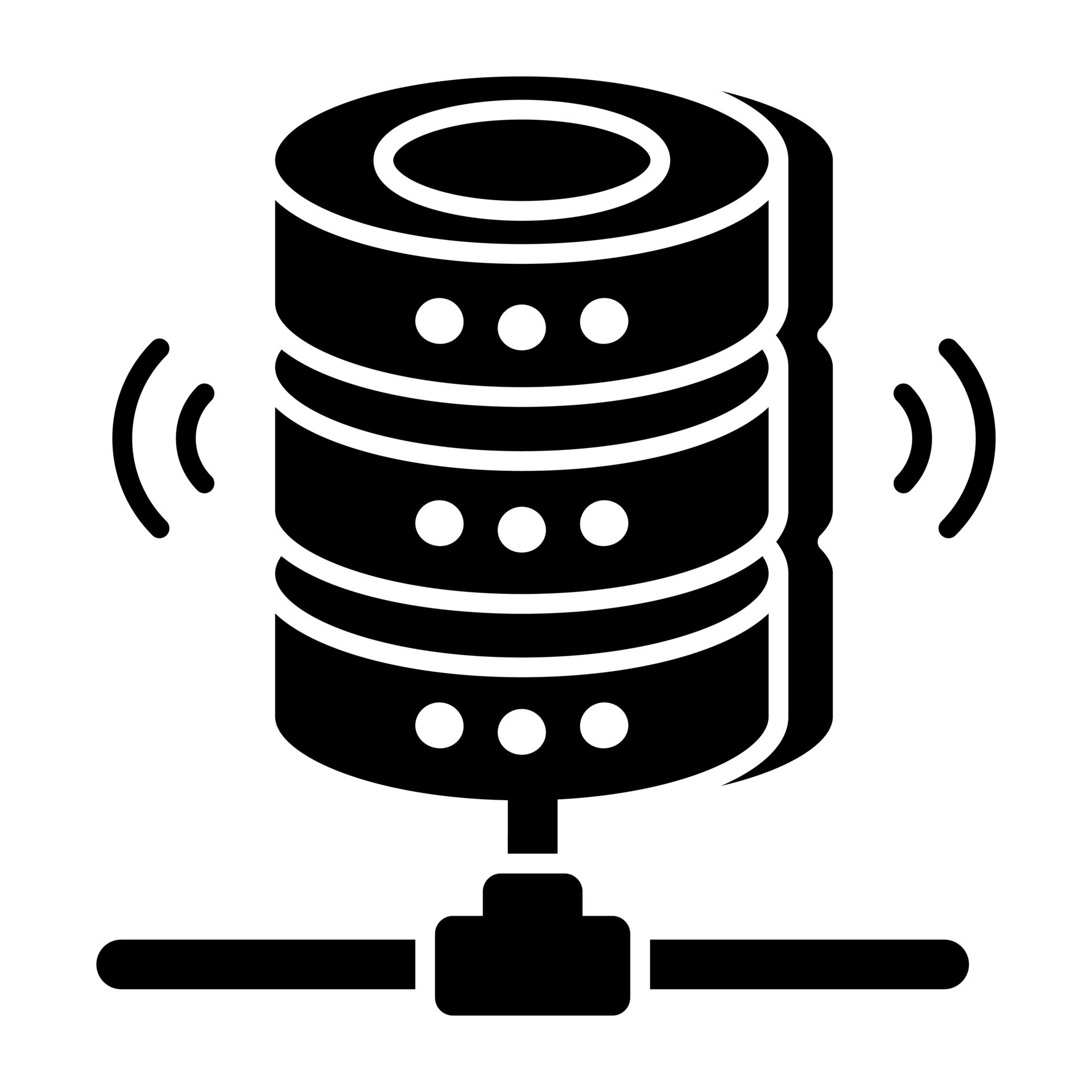 An icon design of share database 23647919 Vector Art at Vecteezy