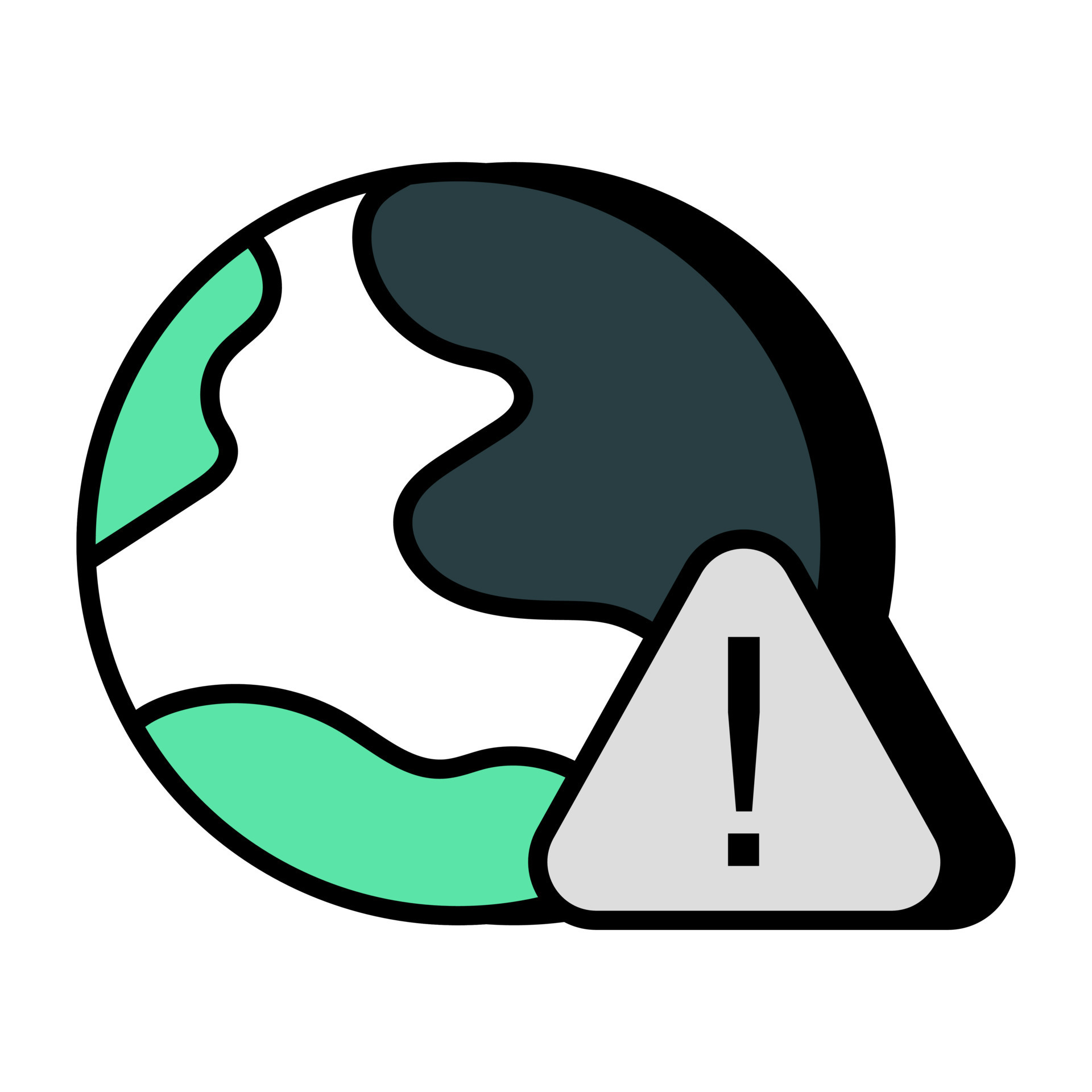 Perfect design icon of global problem 23647966 Vector Art at Vecteezy