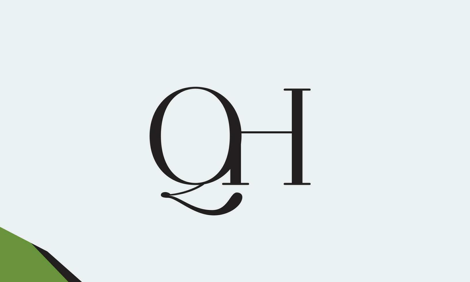 Alphabet letters Initials Monogram logo QH, HQ, Q and H 23650512 Vector Art at Vecteezy