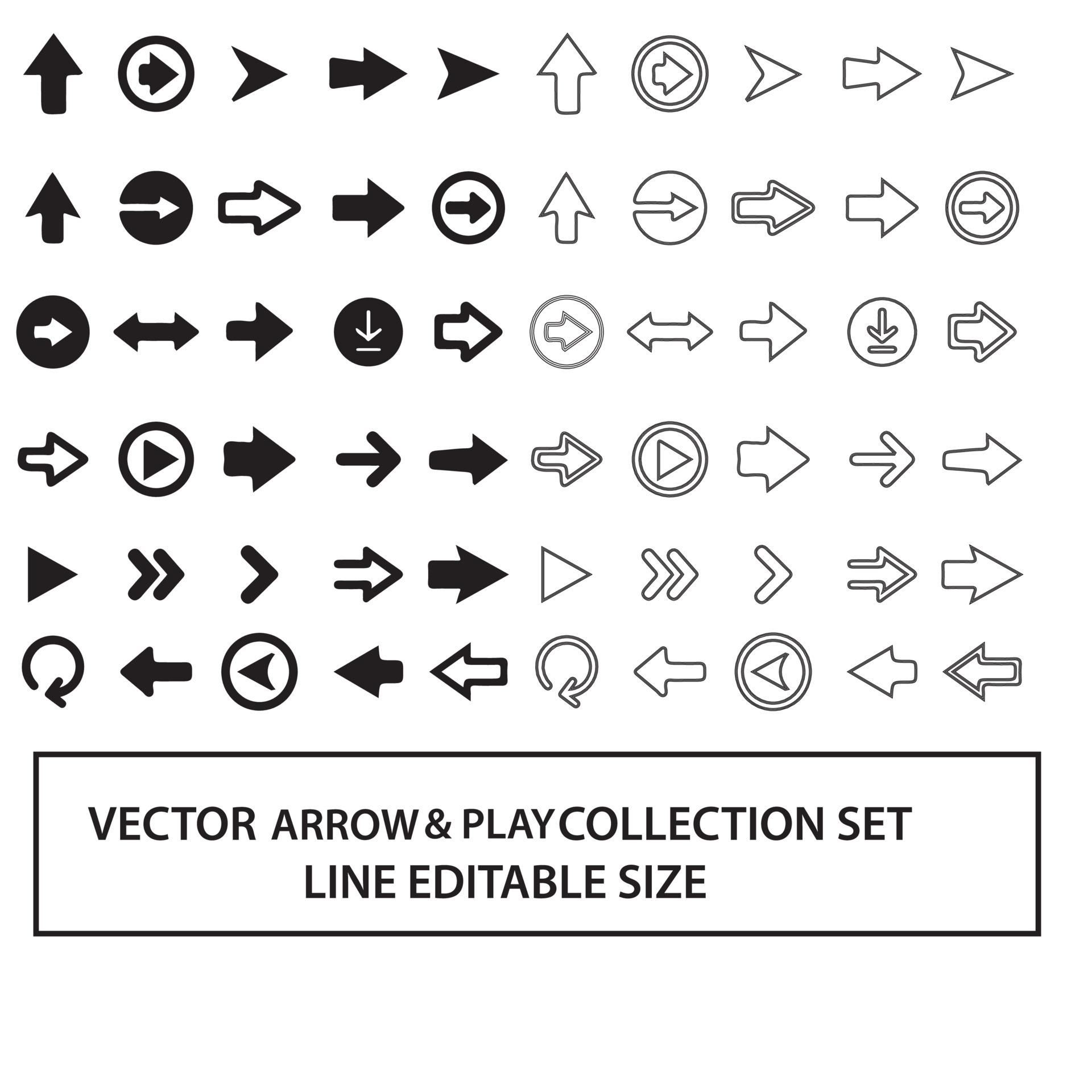 Black Cursor Vector Art Icons And Graphics For Free Download