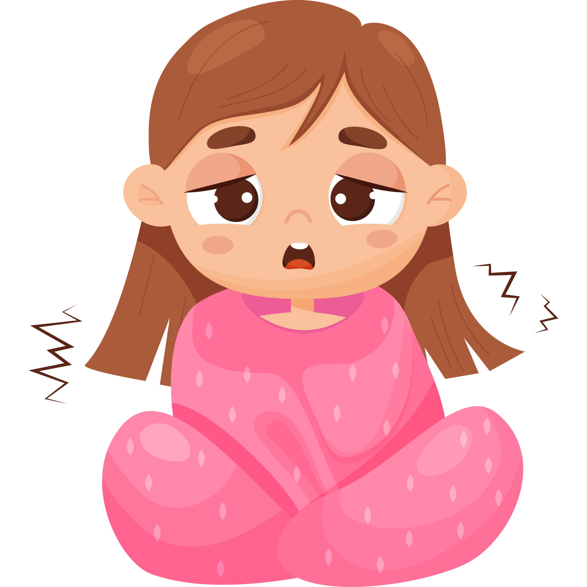 Sick Girl Wrapped In Blanket 23652155 Png