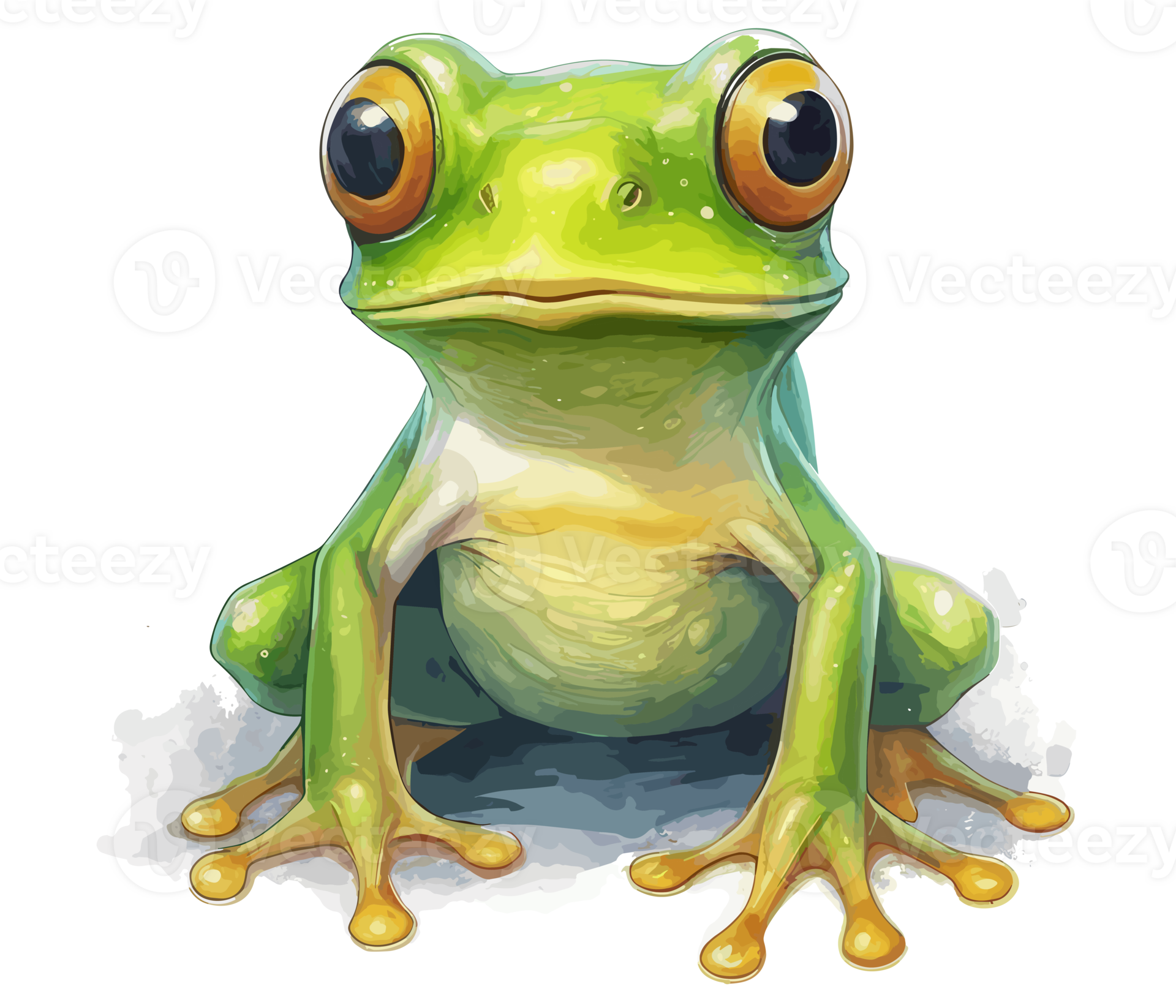 Baby Frog Watercolor . 23657759 PNG