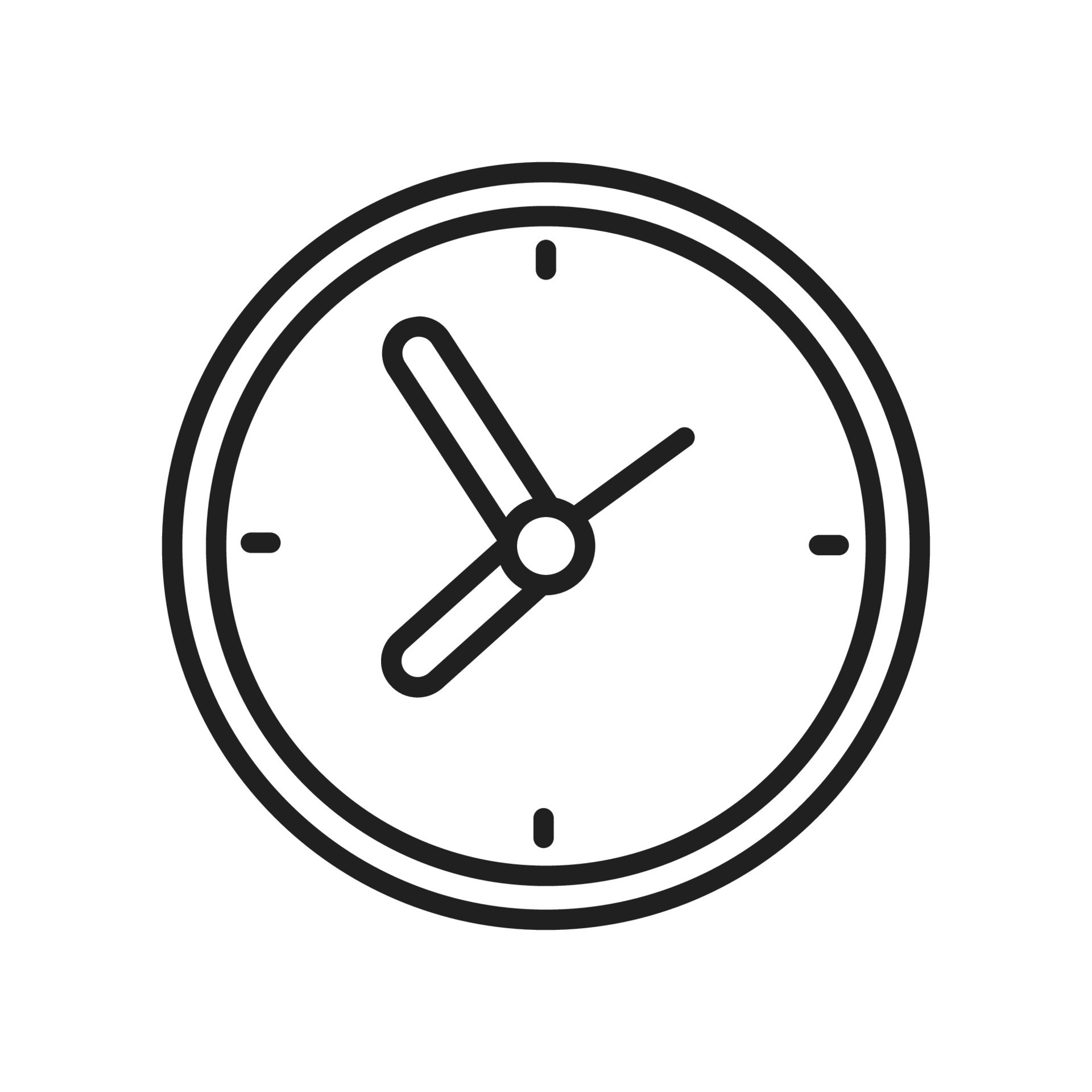 Clock Icon Vector Design Illustration 23658430 Vector Art At Vecteezy