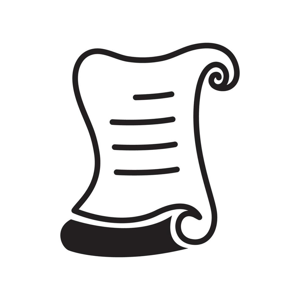 script icon vector design illustration 23658626 Vector Art at Vecteezy