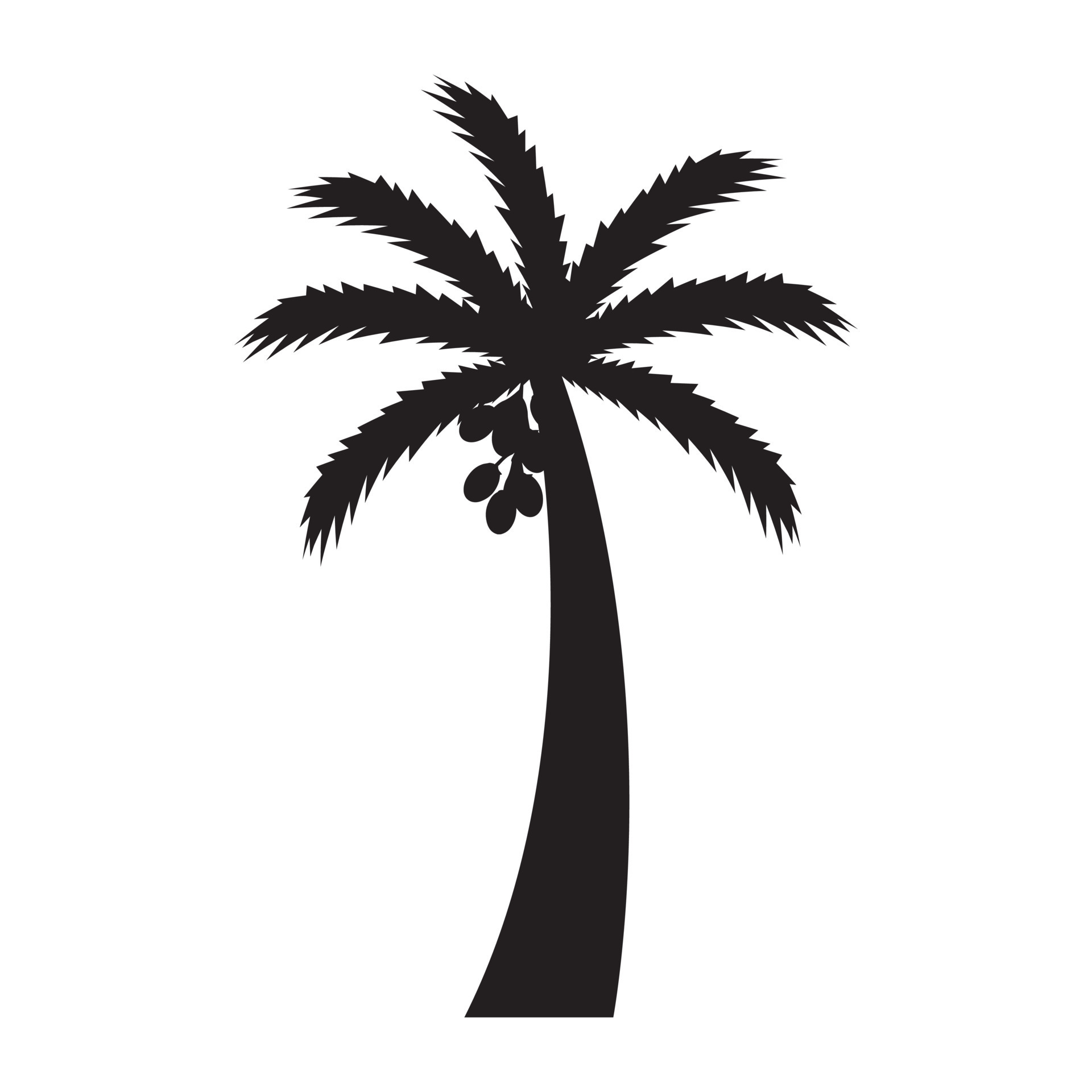 Palm tree vector 23659330 Vector Art at Vecteezy